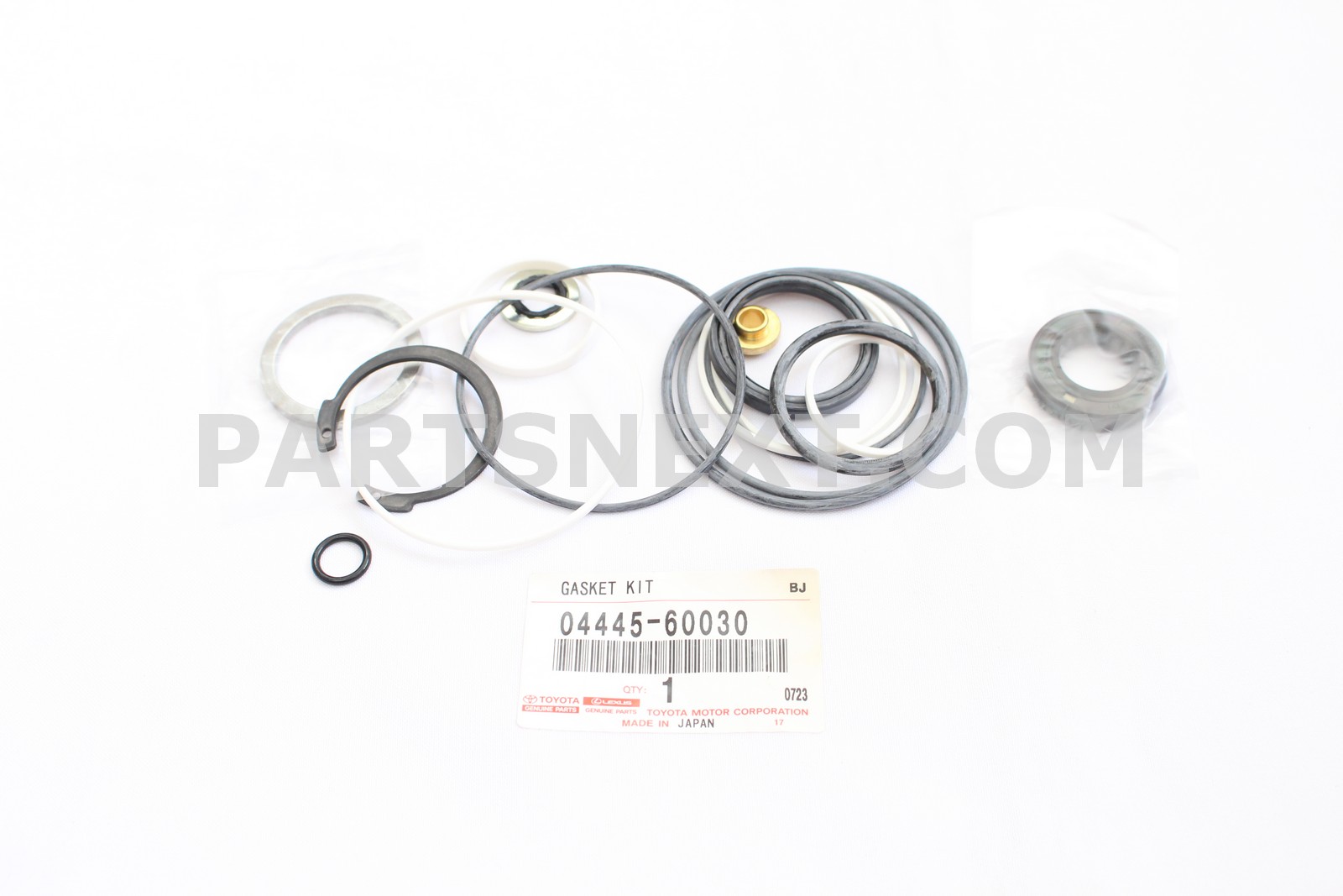 Toyota :: 04445-60030 GASKET KIT, POWER STEERING GEAR(FOR RECIRCULATING ...