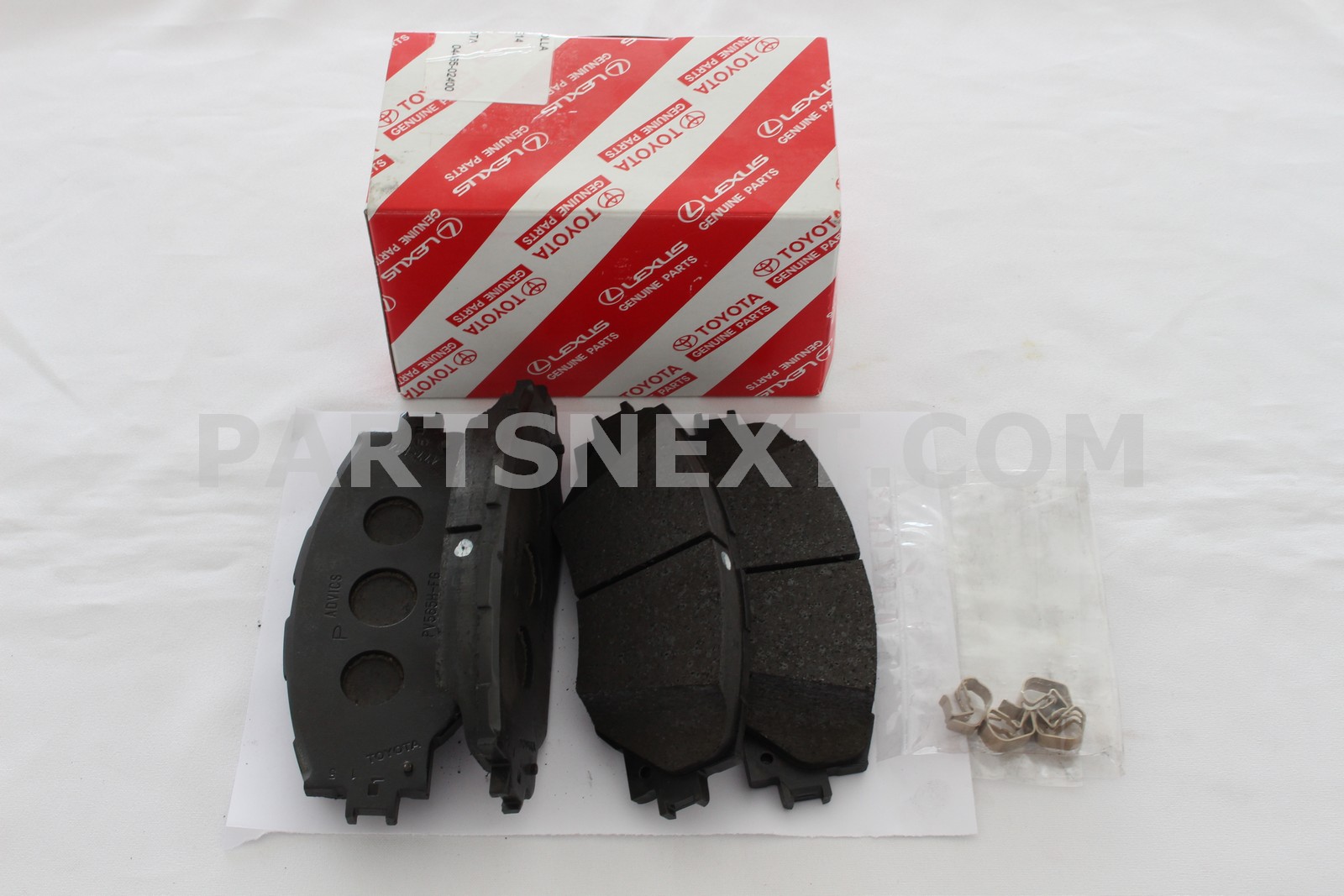 Toyota :: 04465-02400 PAD KIT, DISC BRAKE, FRONT