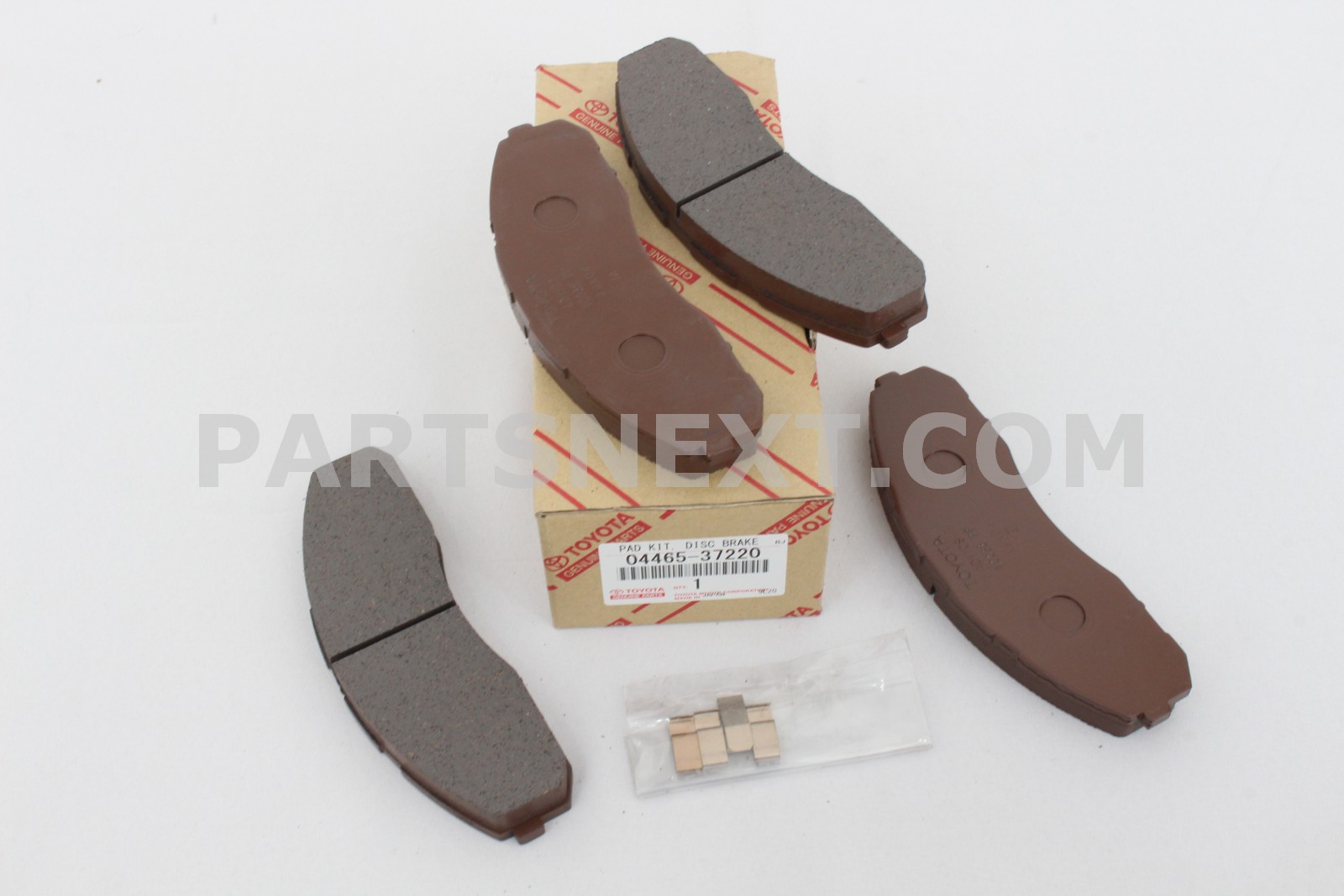 Toyota :: 04465-37220 PAD KIT, DISC BRAKE, FRONT