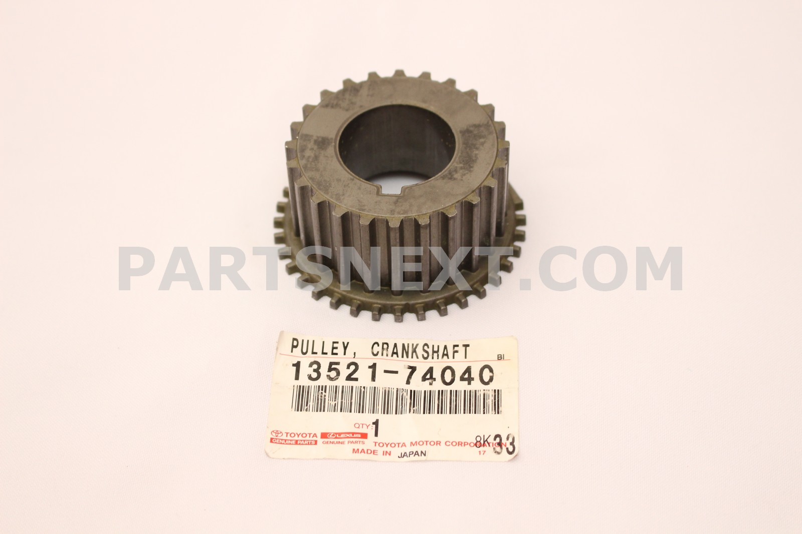 Toyota :: 13521-74040 PULLEY, CRANKSHAFT TIMING