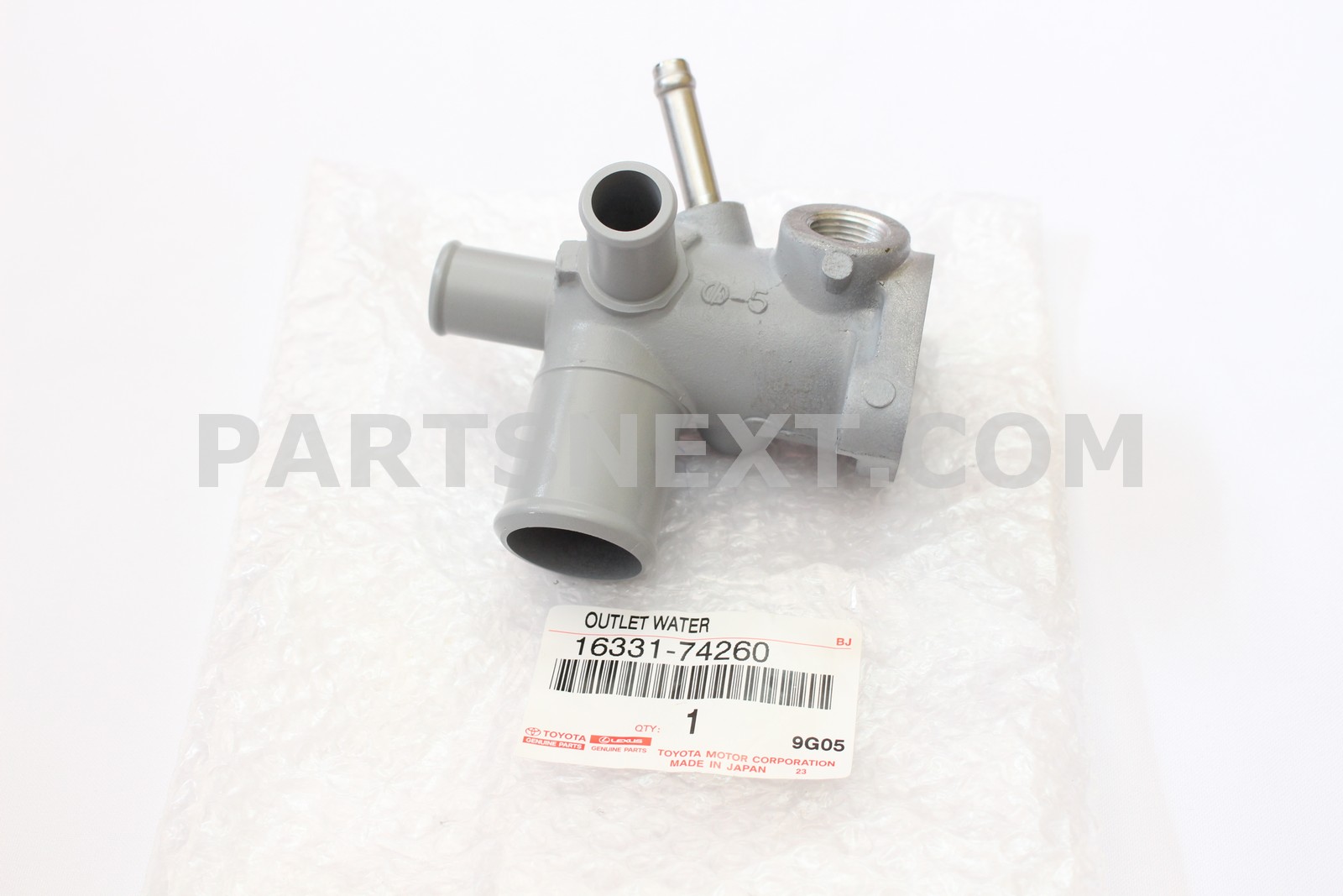 Toyota :: 16331-74260 OUTLET, WATER