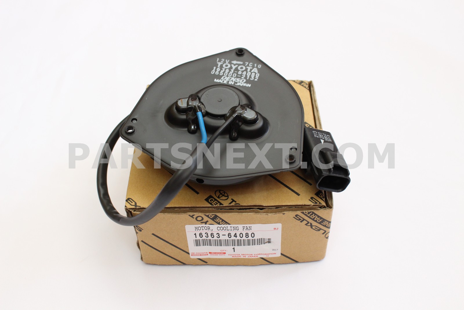 Toyota :: 16363-64080 MOTOR ASSY, BLOWER (FOR CONDENSER)