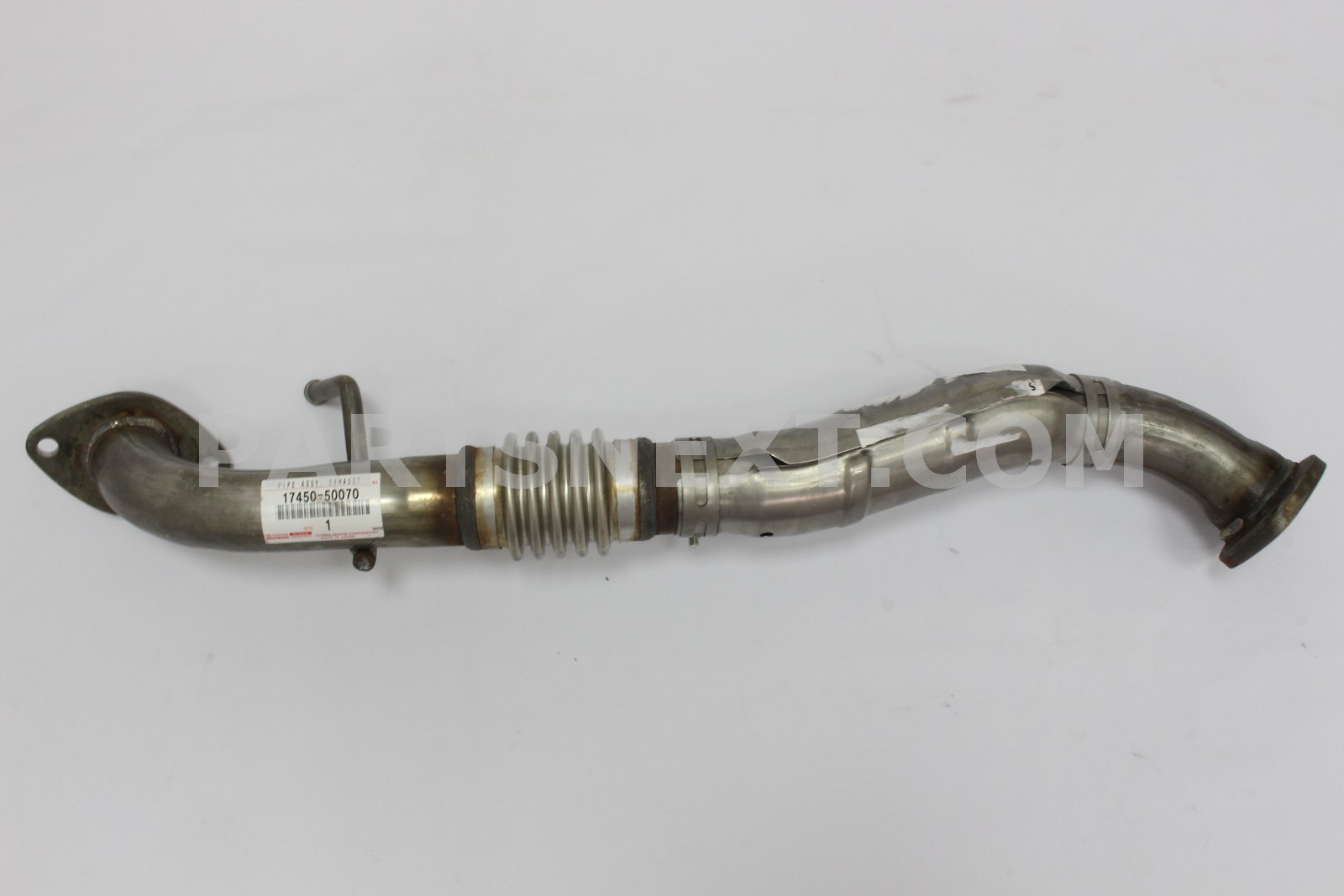 Toyota :: 17450-50070 PIPE ASSY, EXHAUST, FRONT NO.2