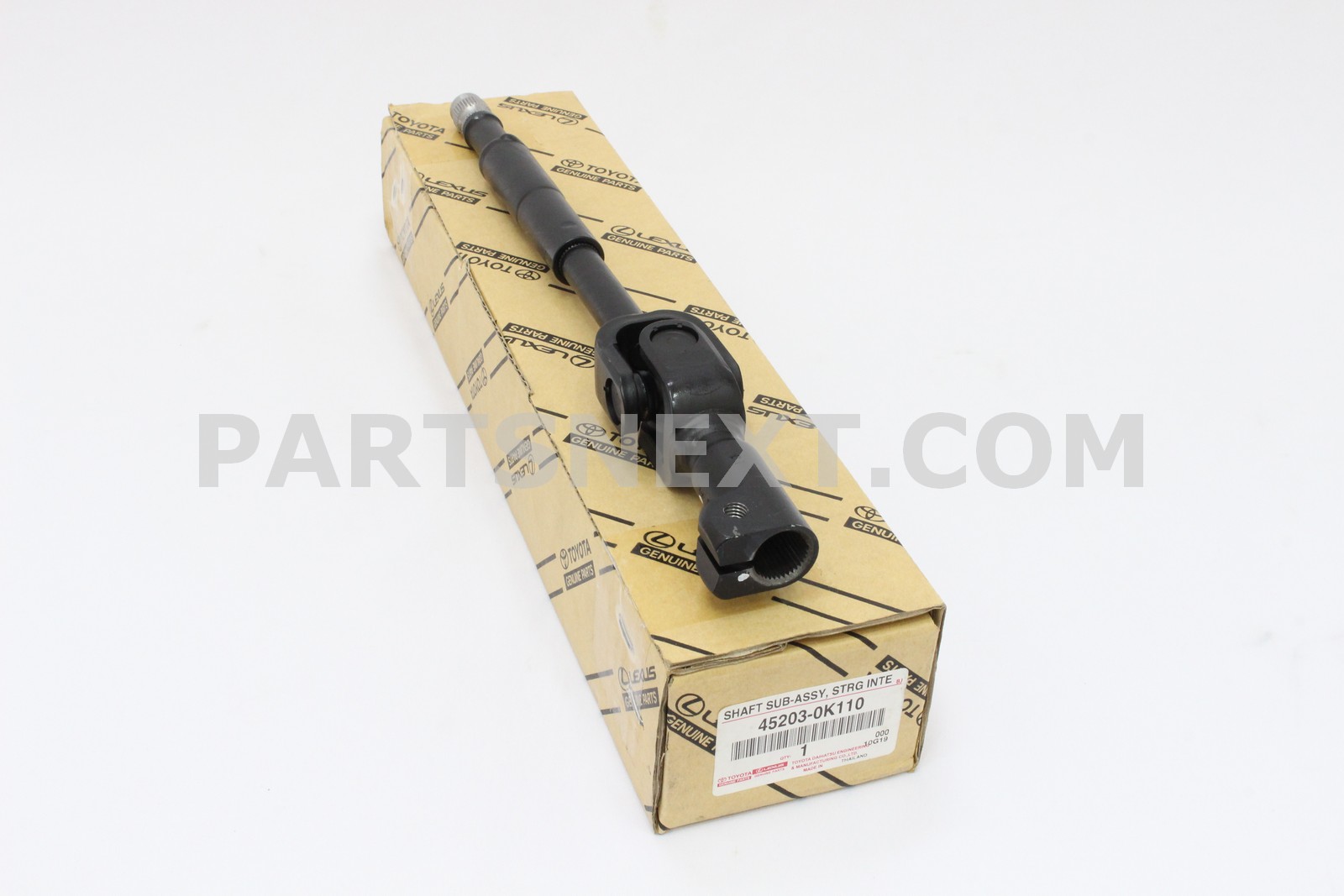 Toyota :: 45203-0K110 SHAFT SUB-ASSY, STEERING INTERMEDIATE, NO.2