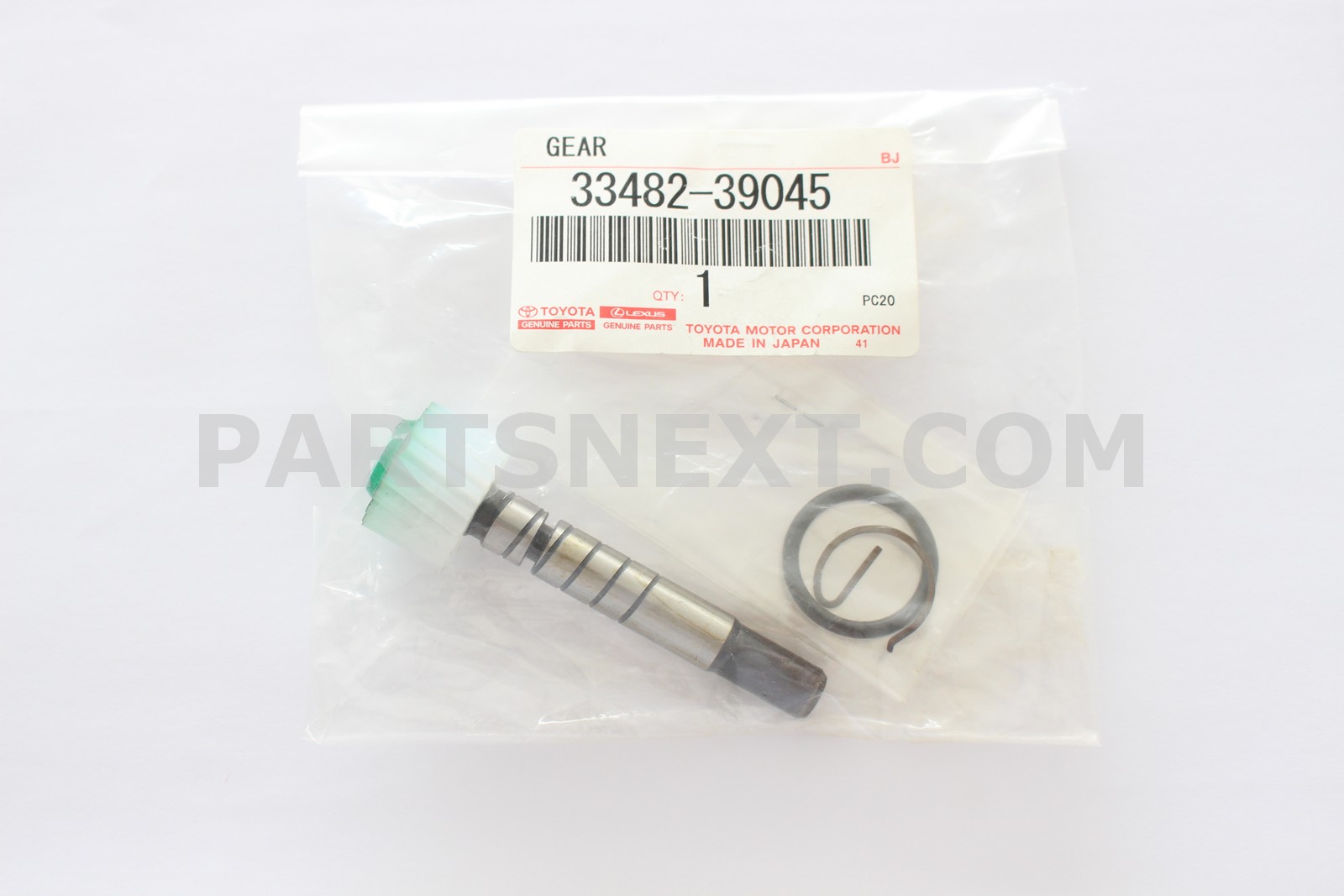 Toyota :: 33482-39045 GEAR SUB-ASSY, SPEEDOMETER DRIVEN (ATM)