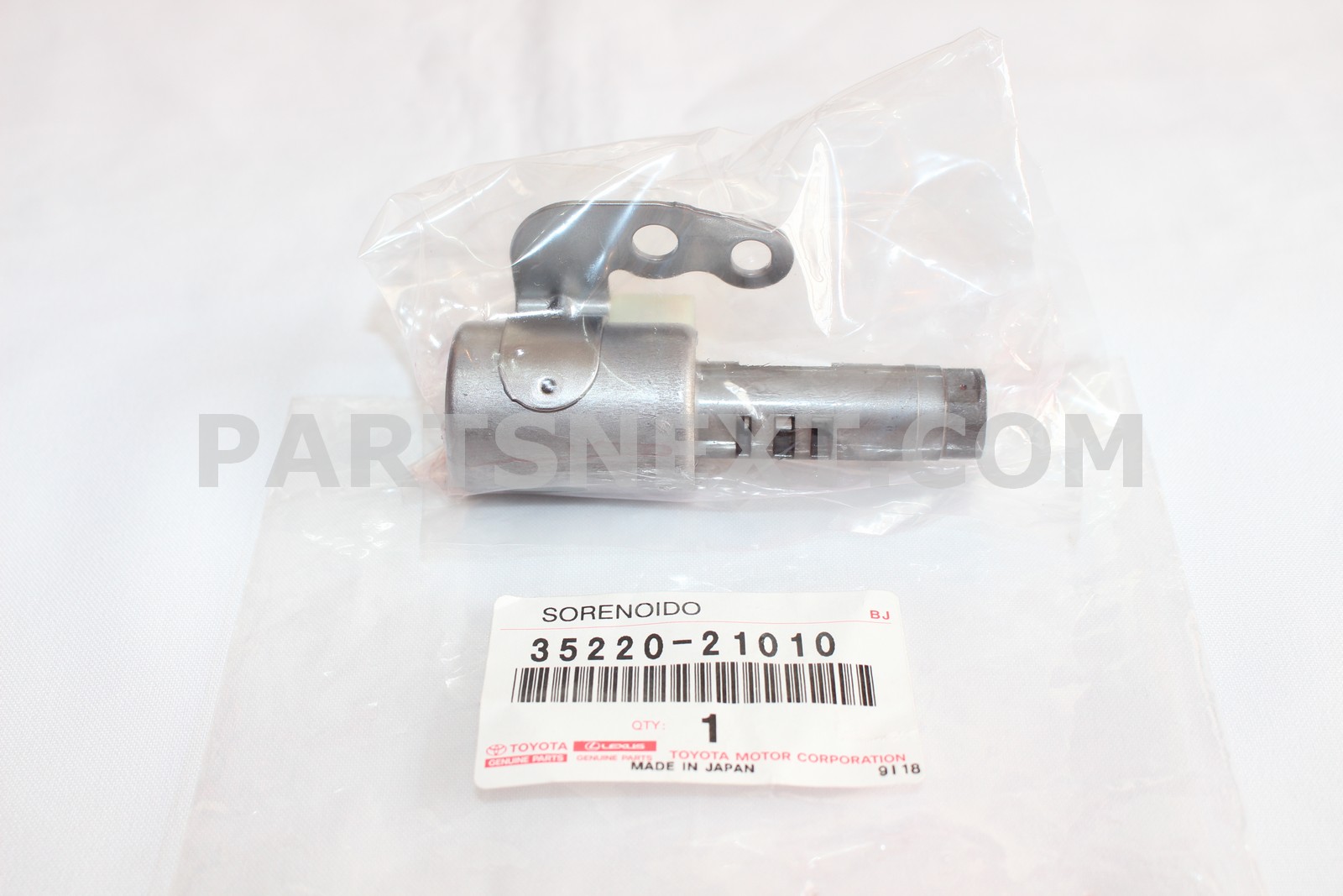 Toyota :: 35220-21010 SOLENOID ASSY, CLUTCH CONTROL, NO.2