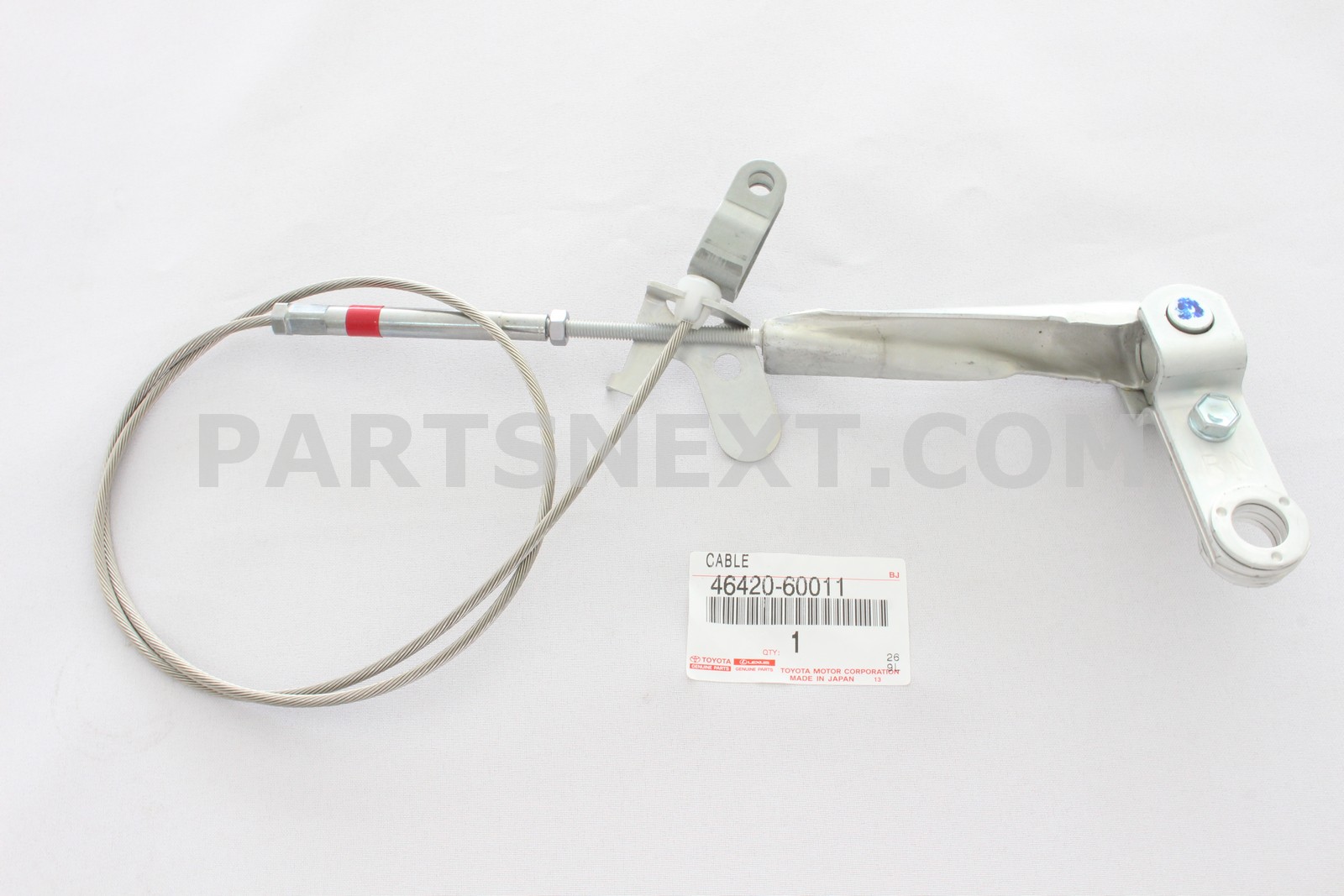 Toyota :: 46420-60011 CABLE ASSY, PARKING BRAKE, NO.2