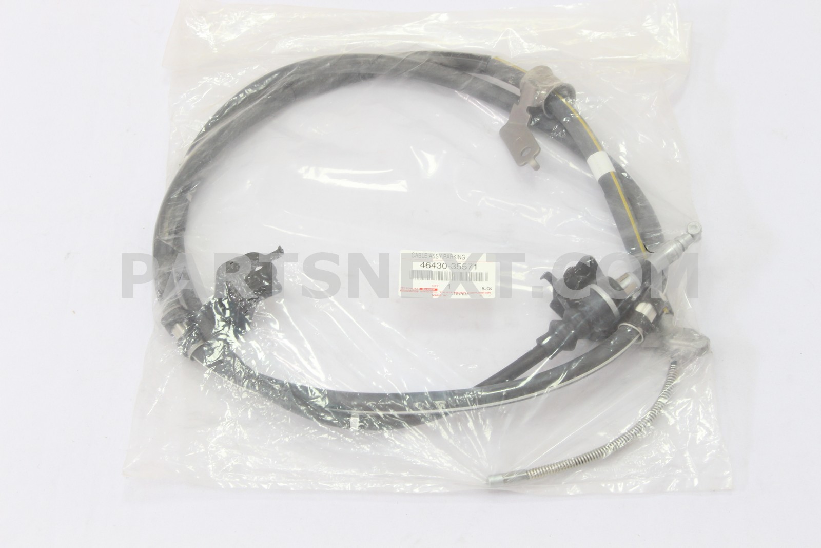 Toyota :: 46430-35571 CABLE ASSY, PARKING BRAKE, NO.3