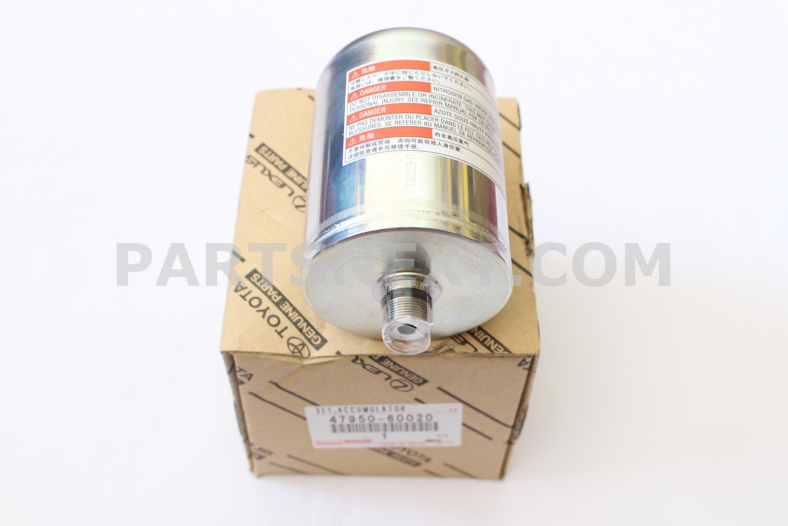 Toyota :: 47950-60020 ACCUMULATOR ASSY, BRAKE BOOSTER