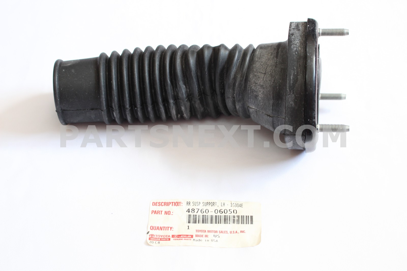 Toyota :: 48760-06050 SUPPORT ASSY REAR SUSPENSION, LH