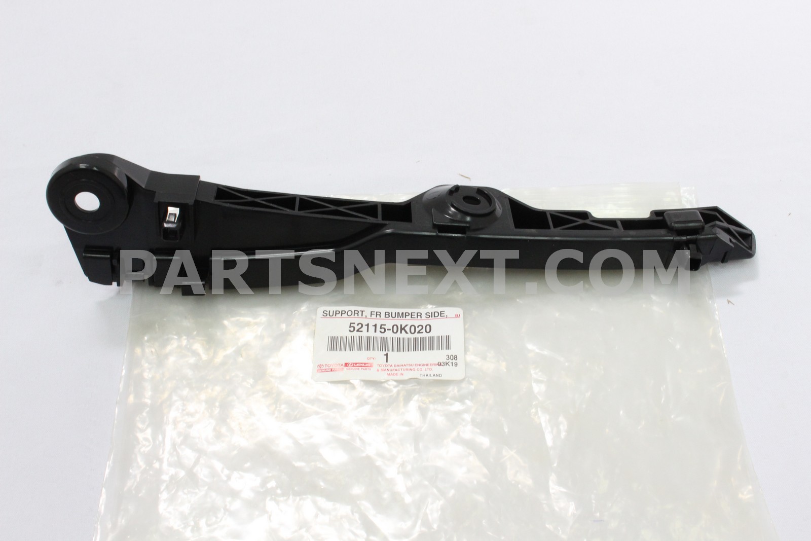 Toyota :: 52115-0K020 SUPPORT, FRONT BUMPER SIDE, RH