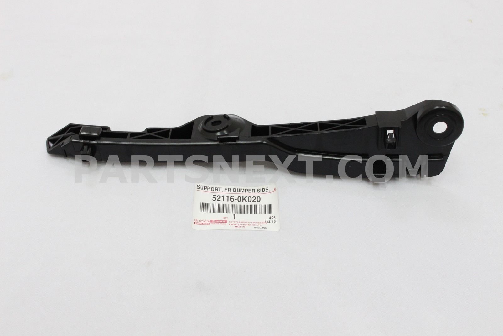 Toyota :: 52116-0K020 SUPPORT, FRONT BUMPER SIDE, LH