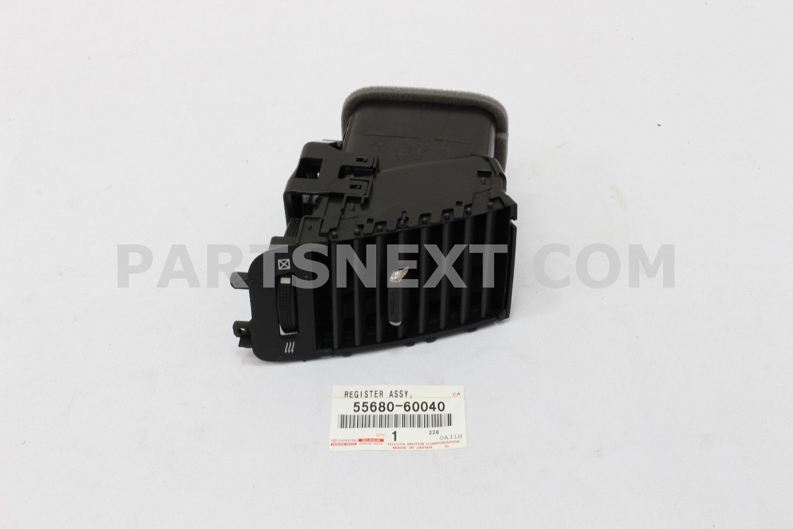 Toyota :: 55680-60040 REGISTER ASSY, INSTRUMENT PANEL, LOWER NO.1