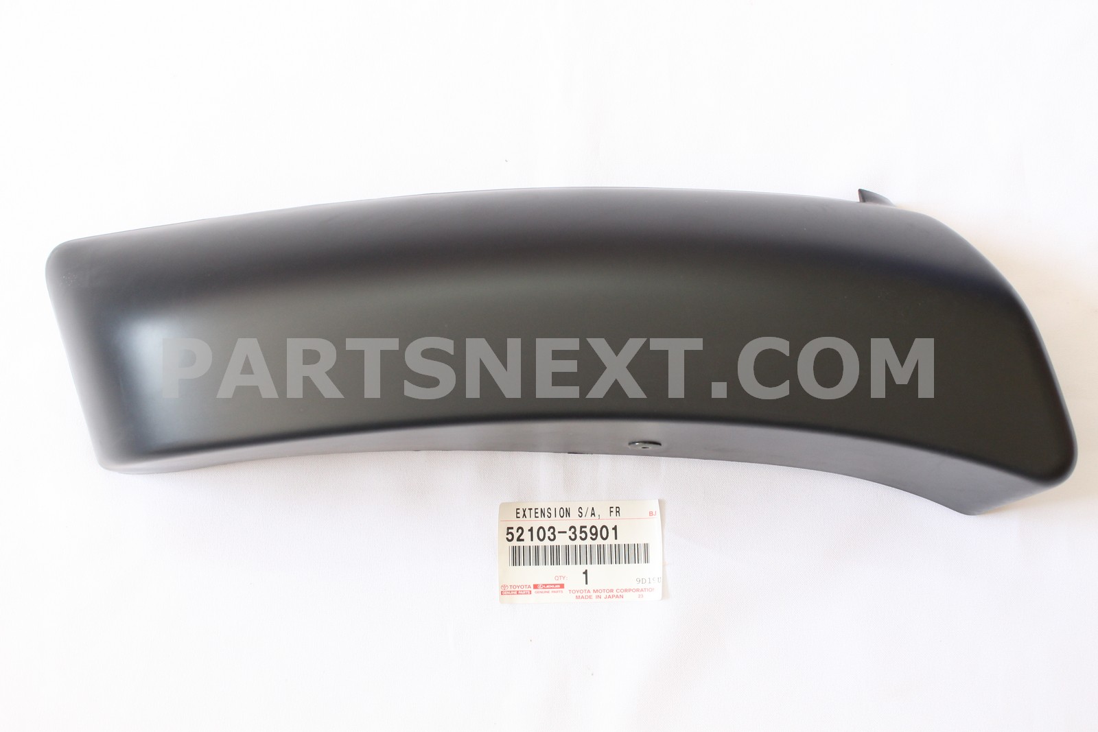 Toyota :: 52103-35901 EXTENSION, FRONT BUMPER, LH