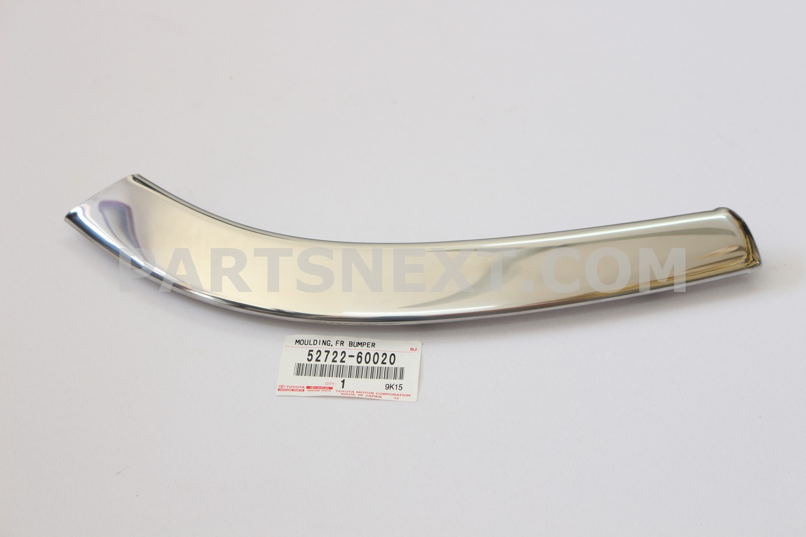 Toyota :: 52722-60020 MOULDING, FRONT BUMPER EXTENSION, LH