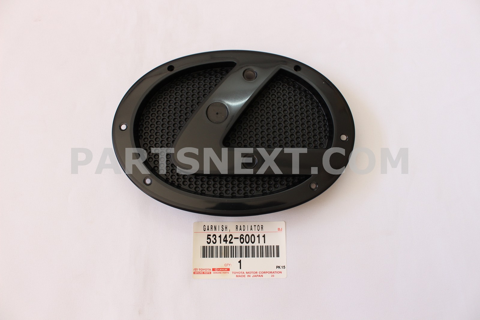 Toyota :: 53142-60011 BASE, RADIATOR GRILLE EMBLEM