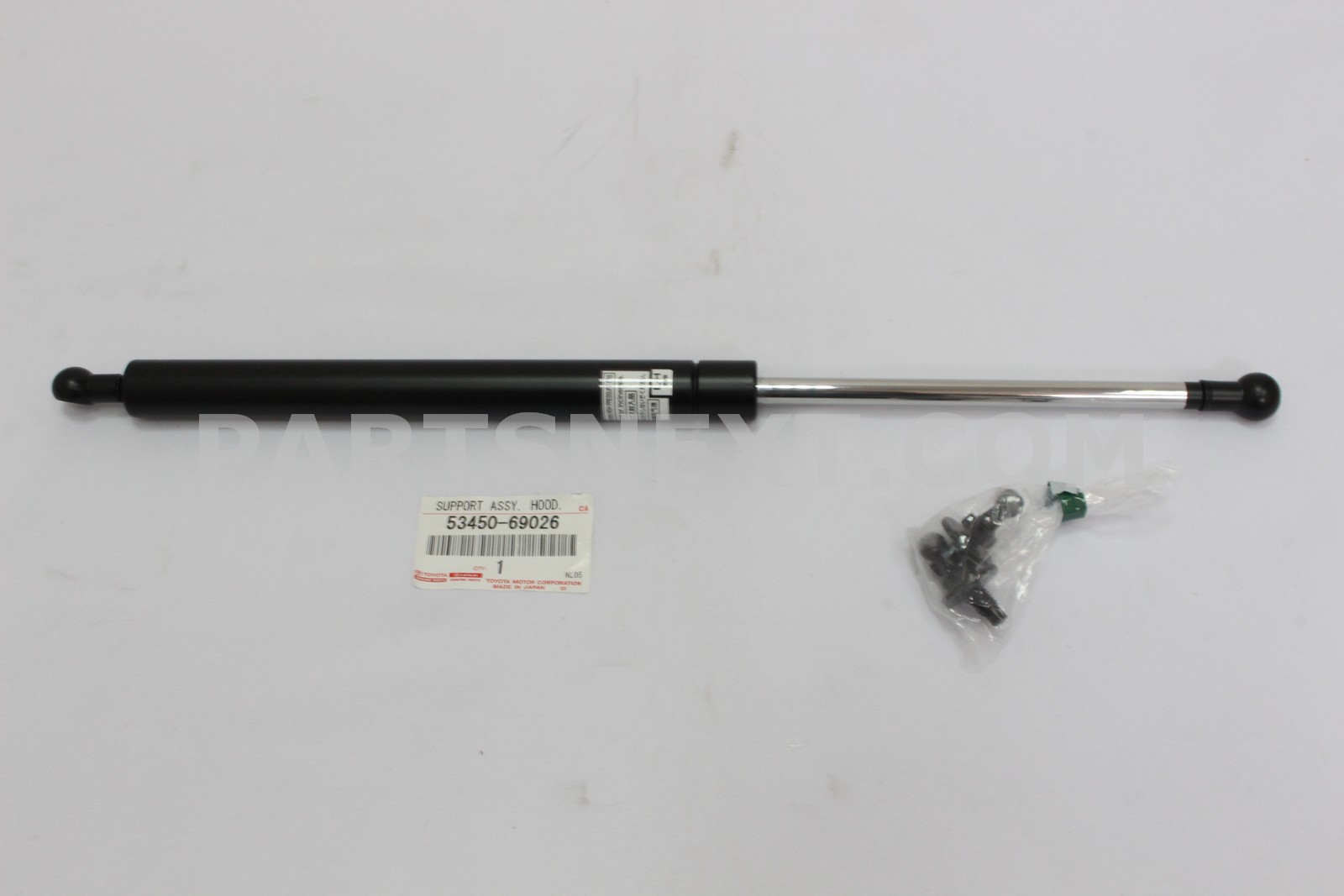 Toyota :: 53450-69026 SUPPORT ASSY, HOOD, LH