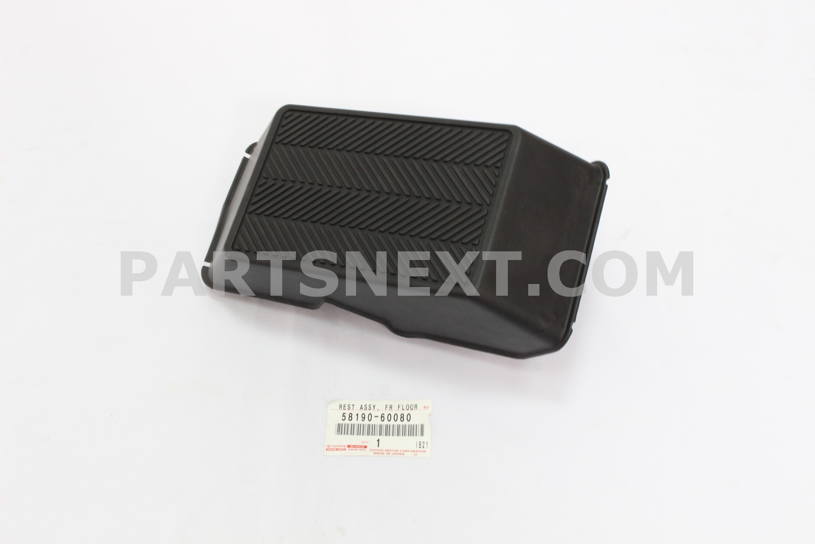 Toyota :: 58190-60080 FOOTREST, FRONT FLOOR