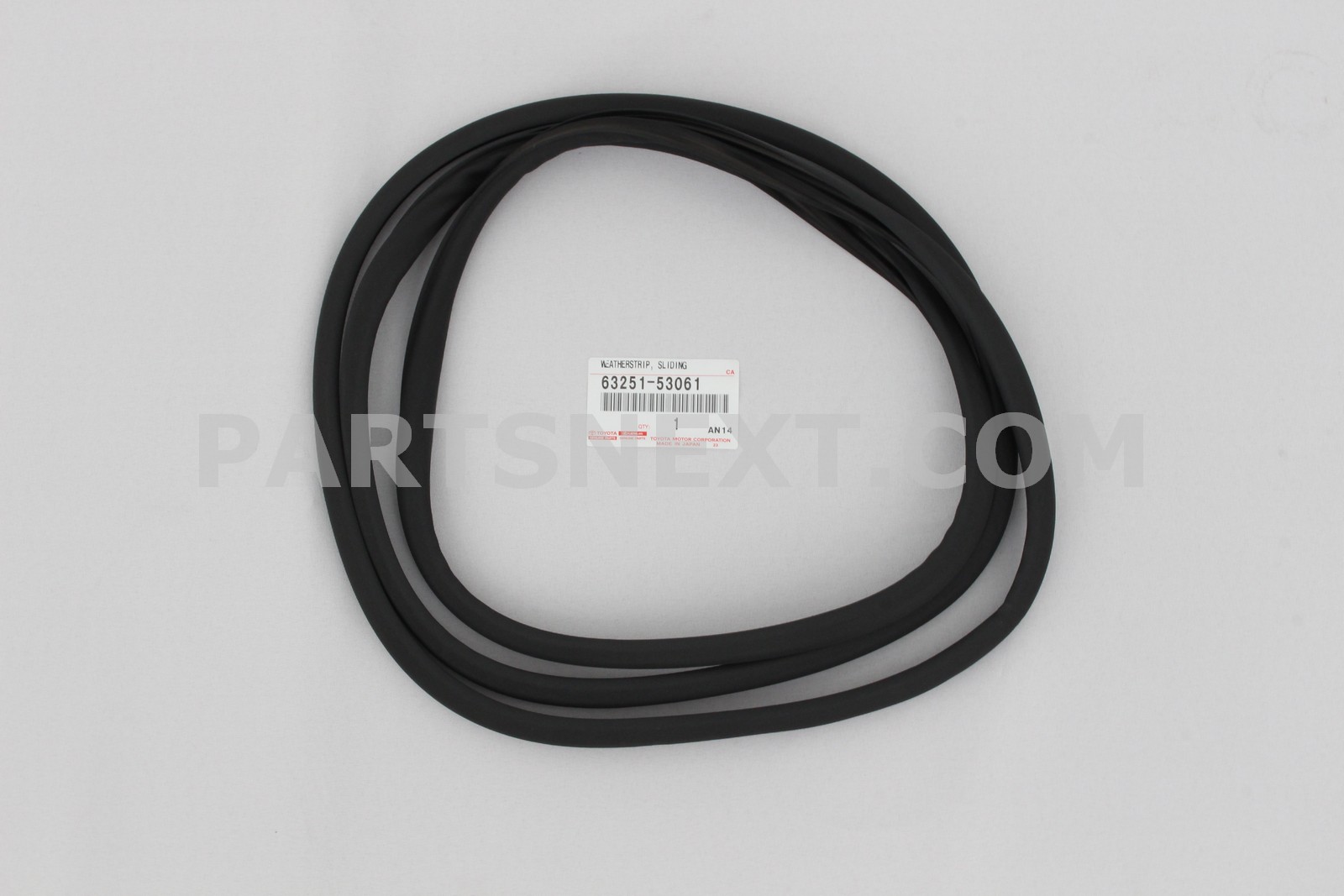 Toyota :: 63251-53061 WEATHERSTRIP, SLIDING ROOF PANEL OR REMOVABLE ROOF