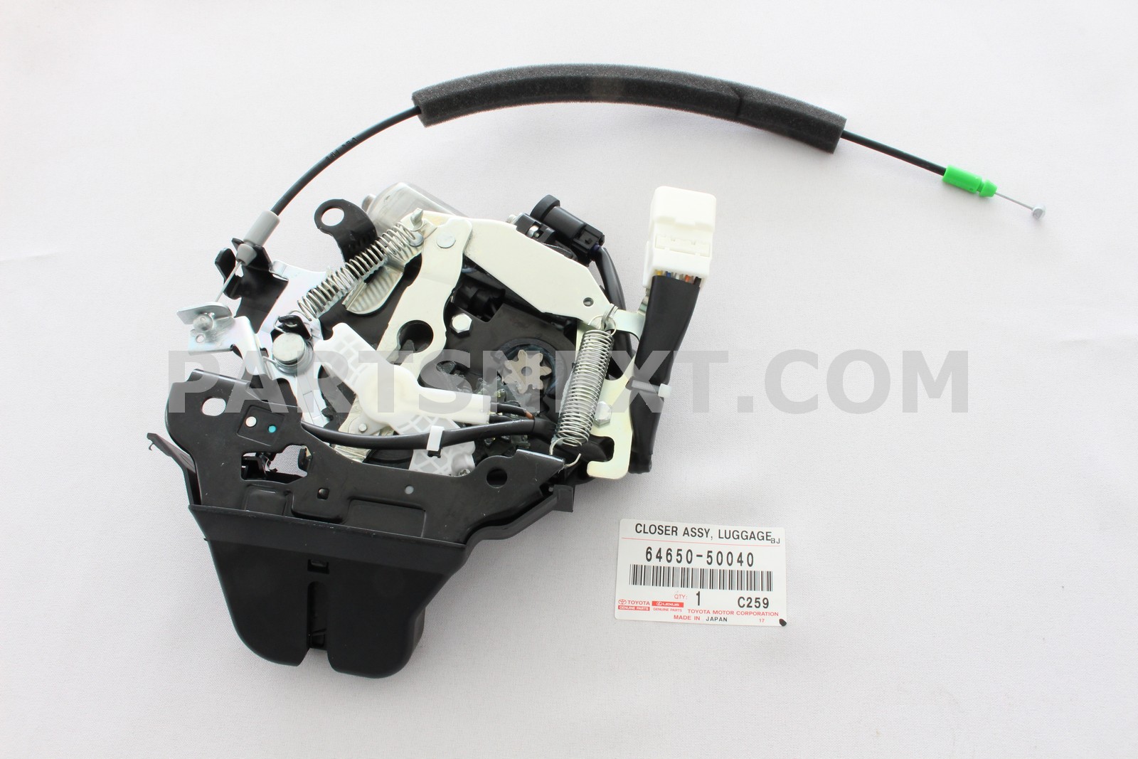 Toyota :: 64650-50040 CLOSER ASSY, LUGGAGE DOOR