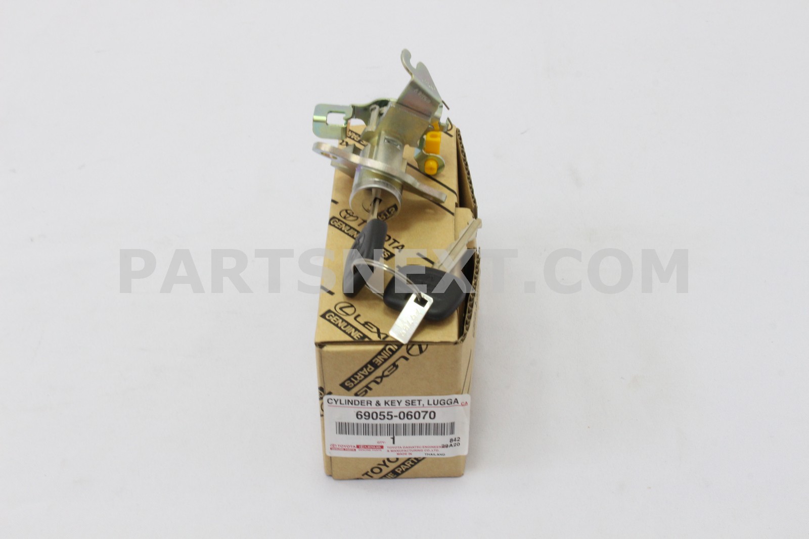 Toyota :: 69055-06070 CYLINDER & KEY SET, LUGGAGE COMPARTMENT LOCK
