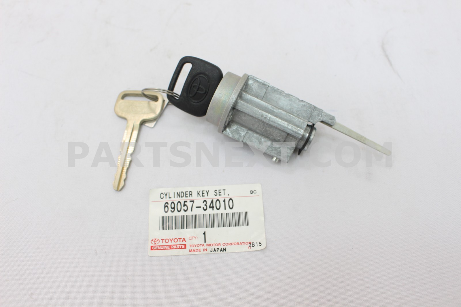 Toyota :: 69057-34010 CYLINDER & KEY SET, IGNITION SWITCH LOCK