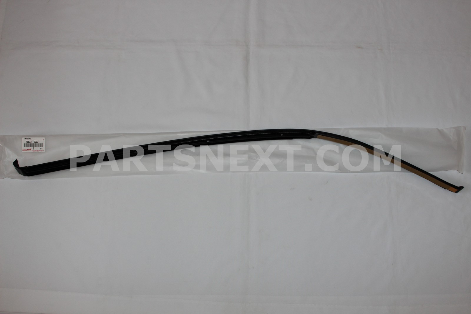 Toyota :: 75533-60031 MOULDING, WINDSHIELD, OUTSIDE RH