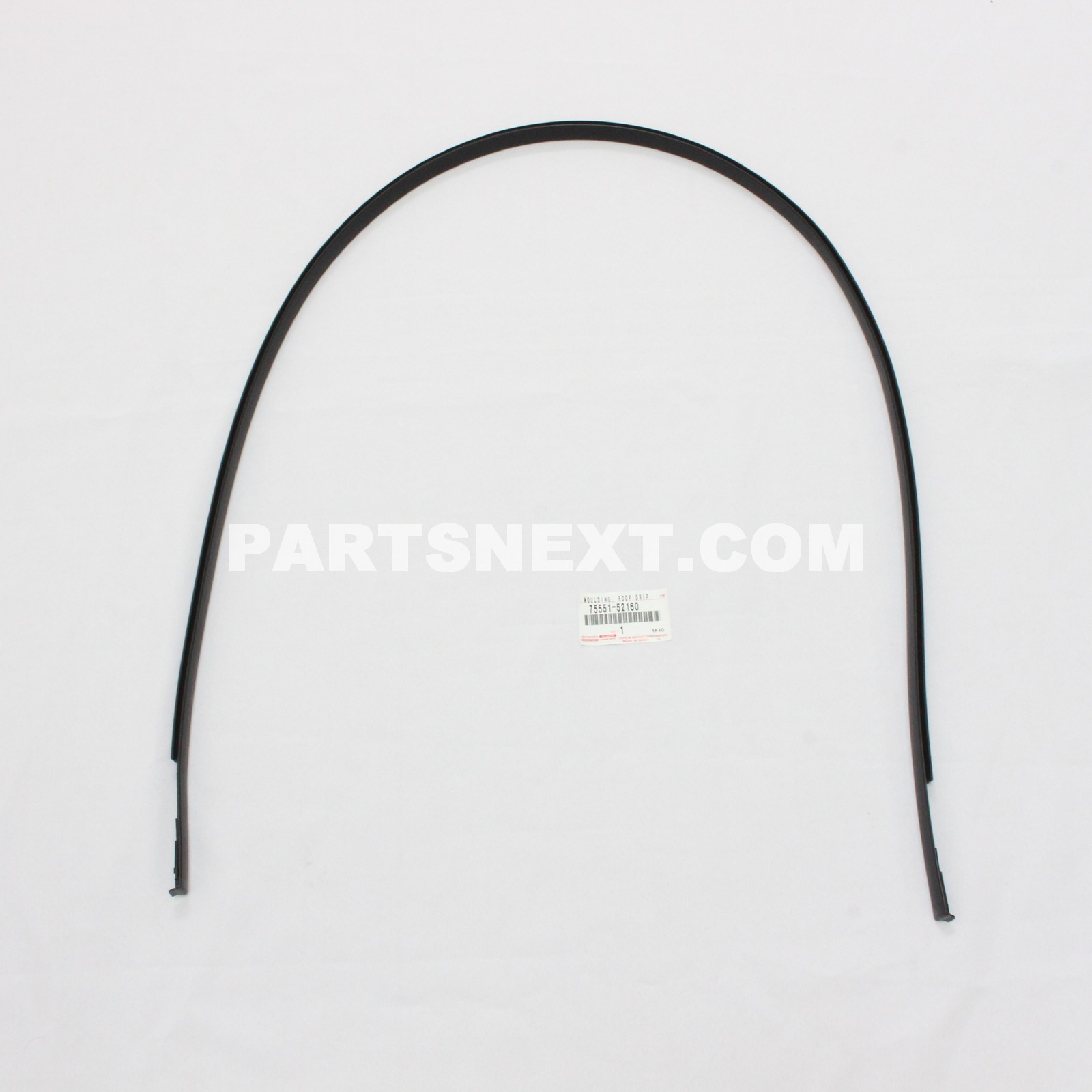 Toyota :: 75551-52160 MOULDING, ROOF DRIP SIDE FINISH, RH