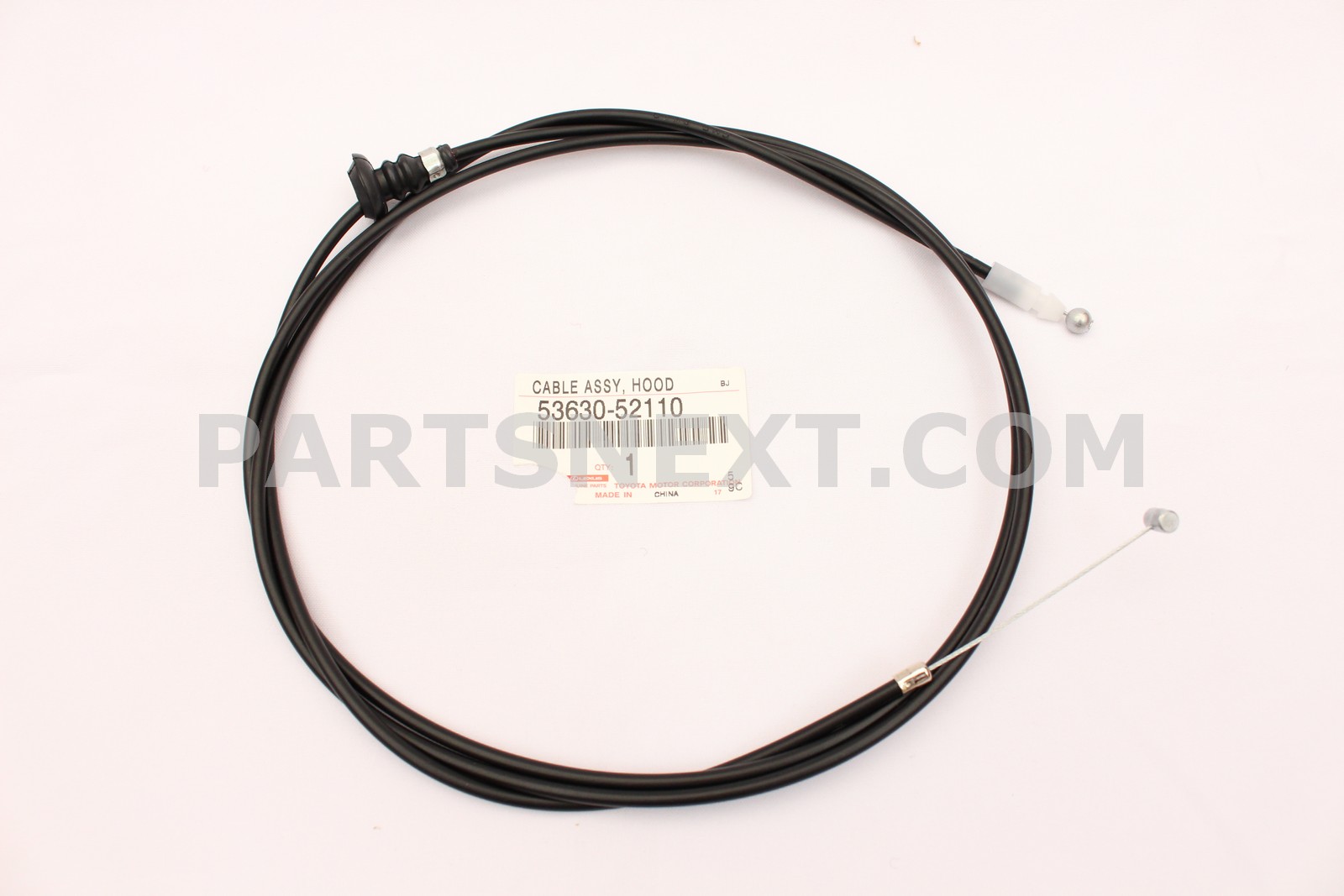 Toyota :: 53630-52110 CABLE ASSY, HOOD LOCK CONTROL