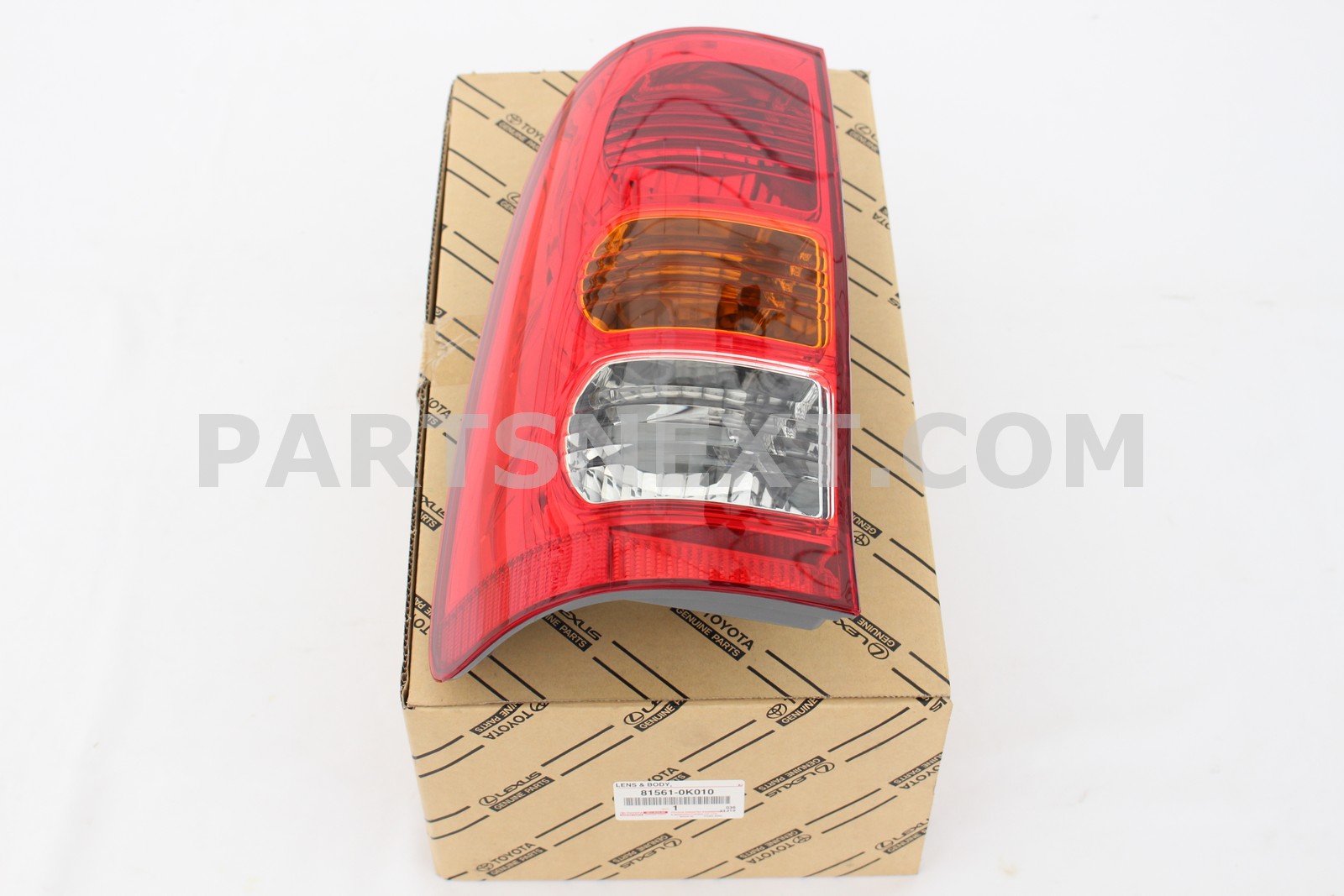 Toyota :: 81561-0K010 LENS, REAR COMBINATION LAMP, LH