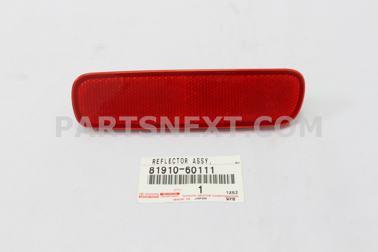 Toyota :: 81910-60111 REFLECTOR ASSY, REFLEX, RH