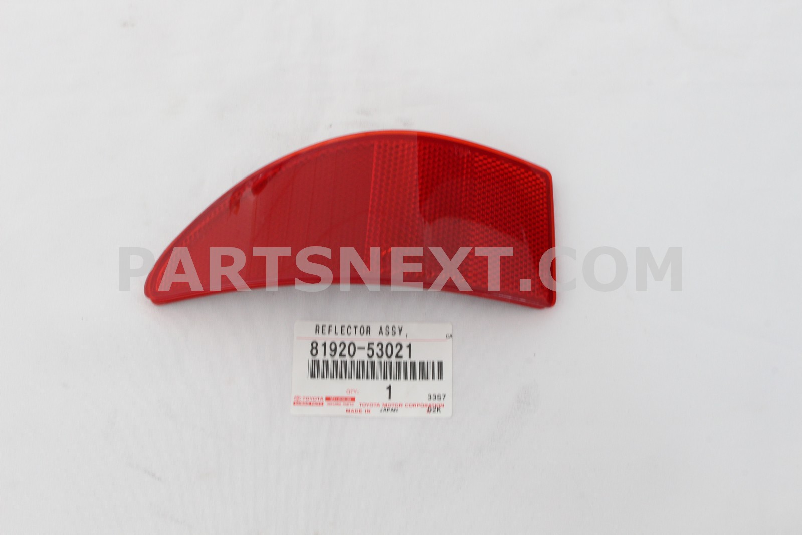 Toyota :: 81920-53021 REFLECTOR ASSY, REFLEX, LH