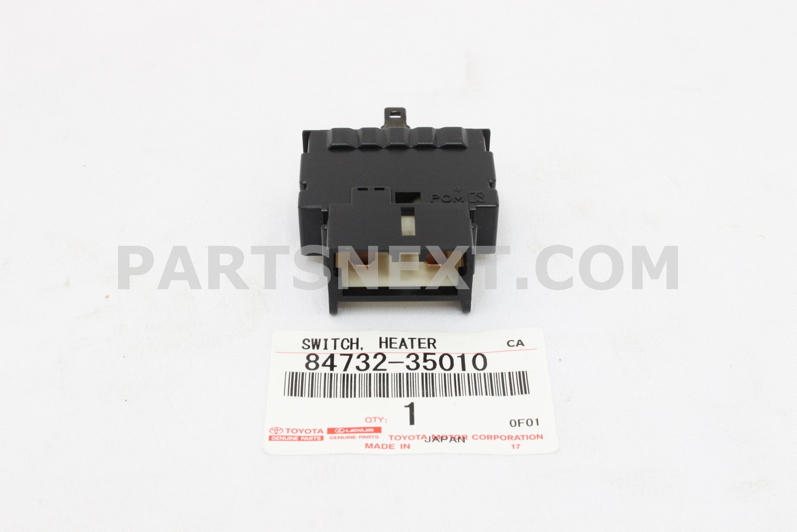 Toyota :: 84732-35010 SWITCH ASSY, HEATER BLOWER