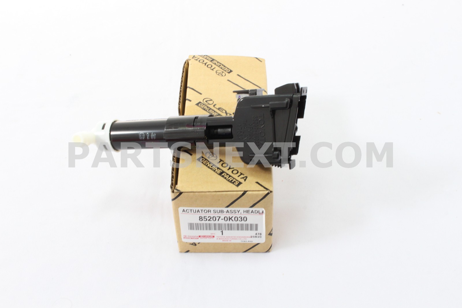 Toyota :: 85207-0K030 ACTUATOR SUB-ASSY, HEADLAMP WASHER, RH