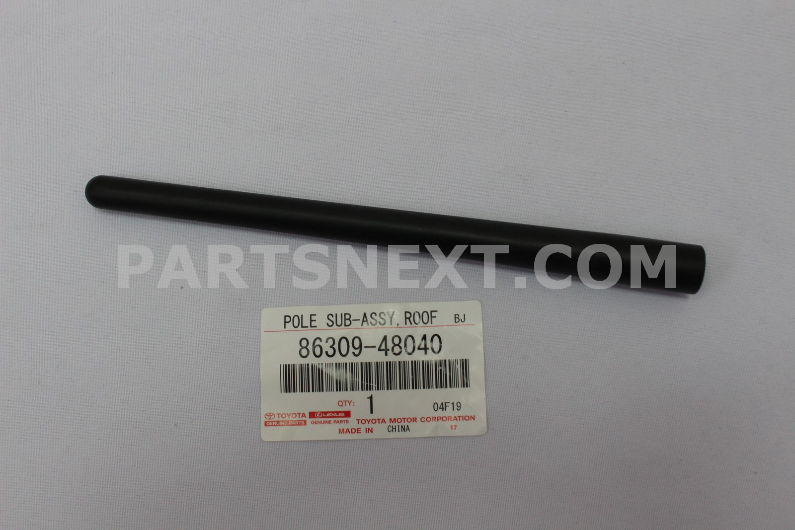 Toyota :: 86309-48040 POLE SUB-ASSY, PILLAR ANTENNA