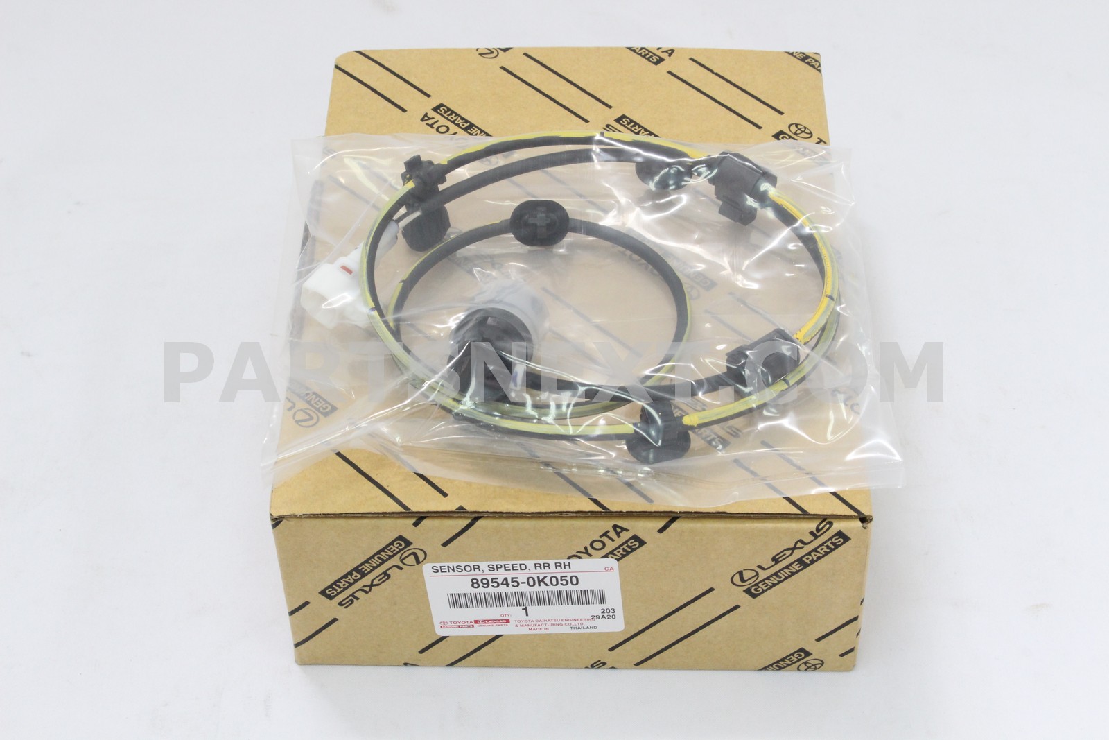 Toyota :: 89545-0K050 SENSOR, SPEED, REAR RH