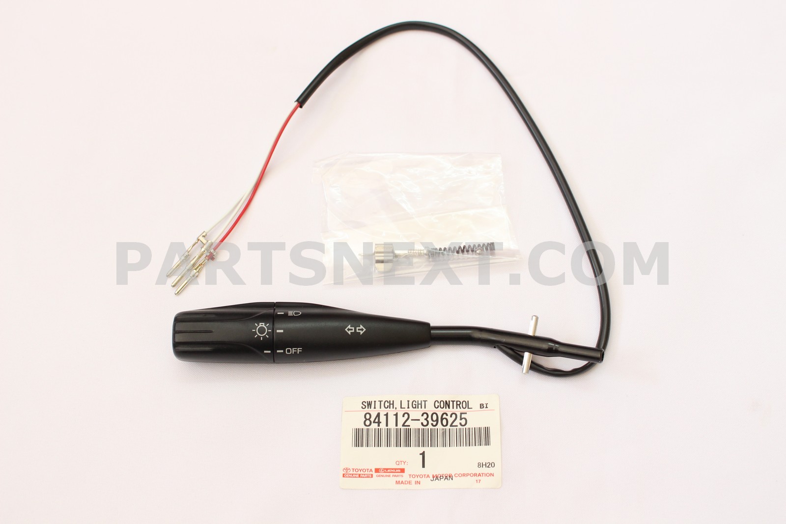 Toyota :: 84112-39625 SWITCH ASSY, LIGHT CONTROL, NO.1