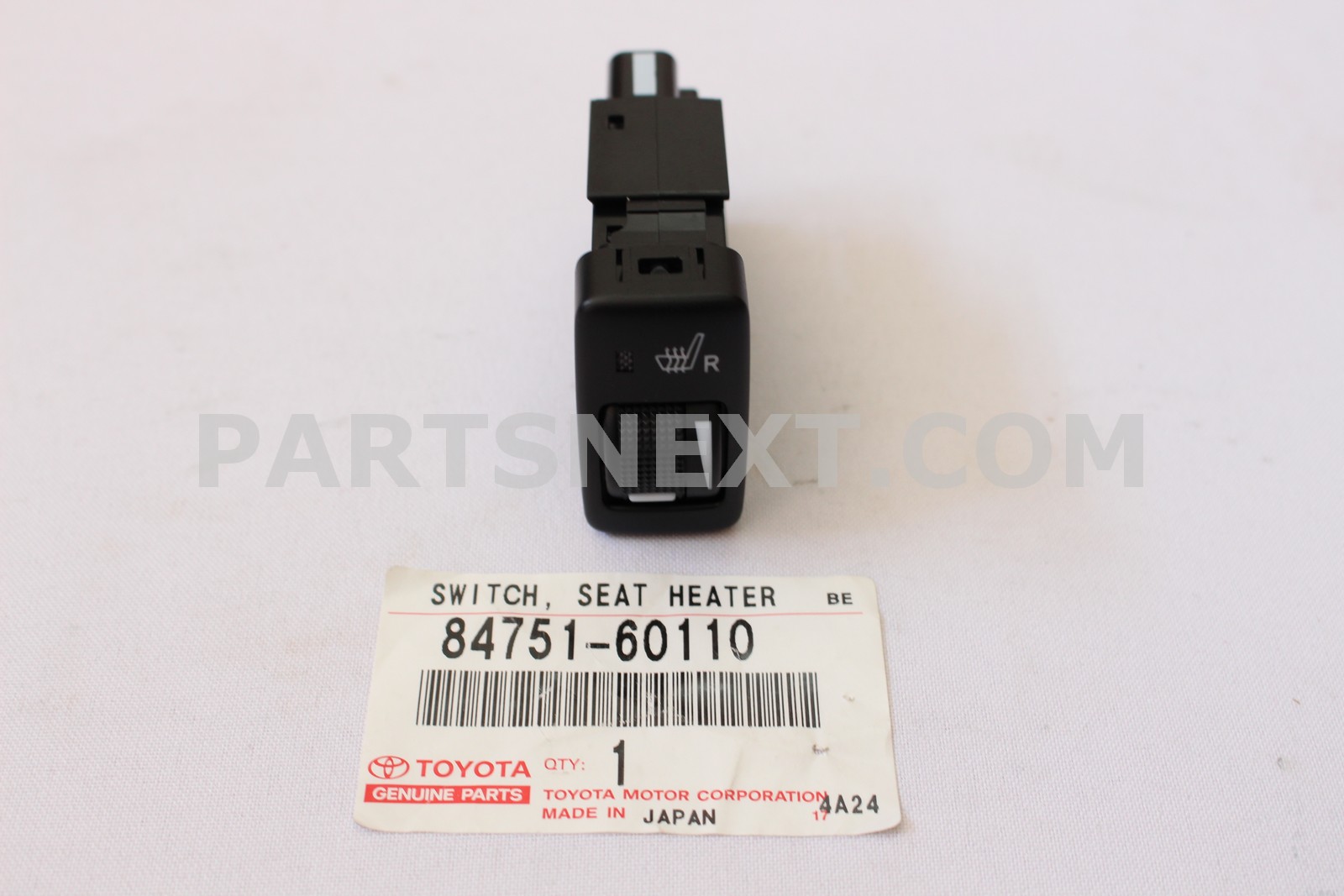 Toyota :: 84751-60110 SWITCH, SEAT HEATER