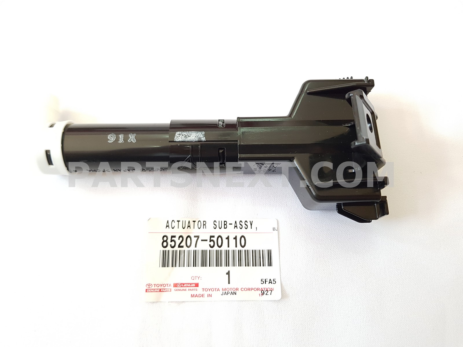 Toyota :: 85207-50110 ACTUATOR SUB-ASSY, HEADLAMP WASHER, RH