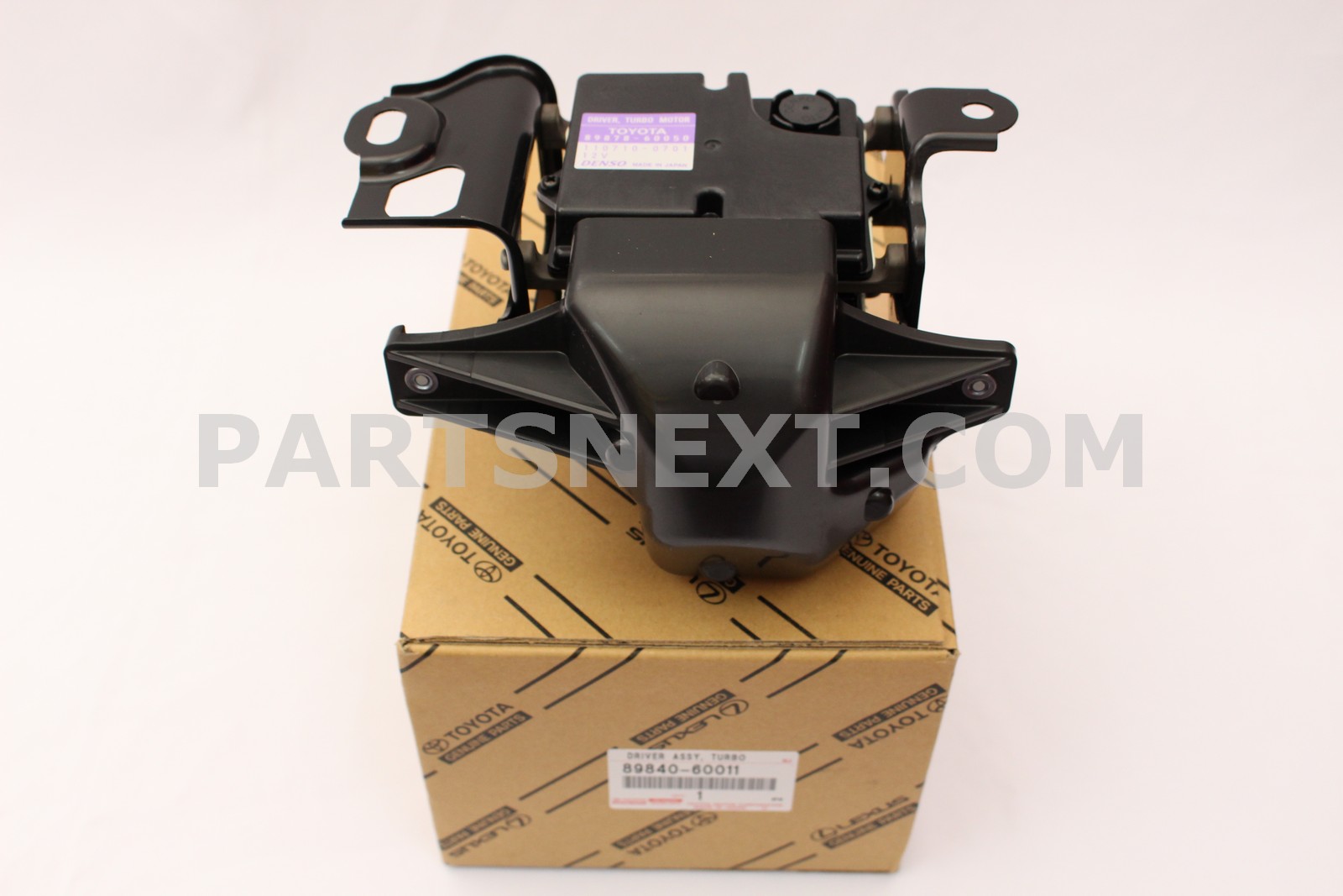 Toyota :: 89840-60011 DRIVER, TURBO MOTOR