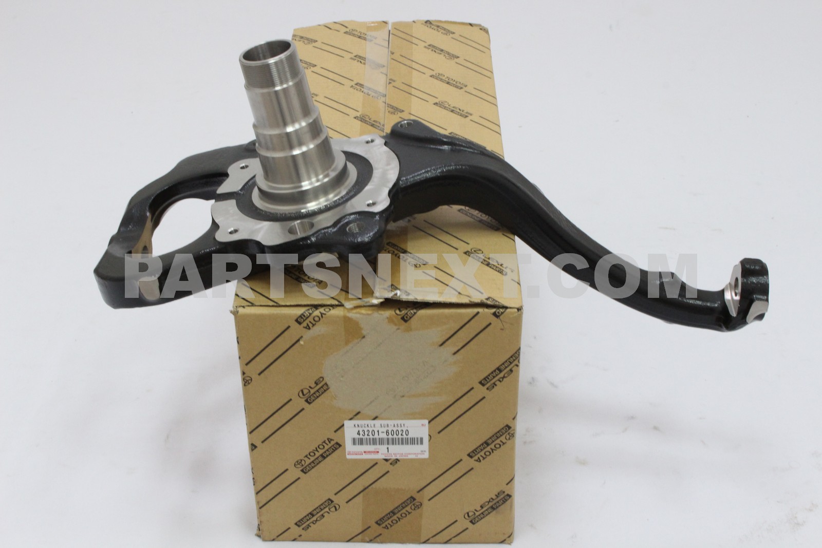 Toyota :: 43201-60020 KNUCKLE, STEERING, RH