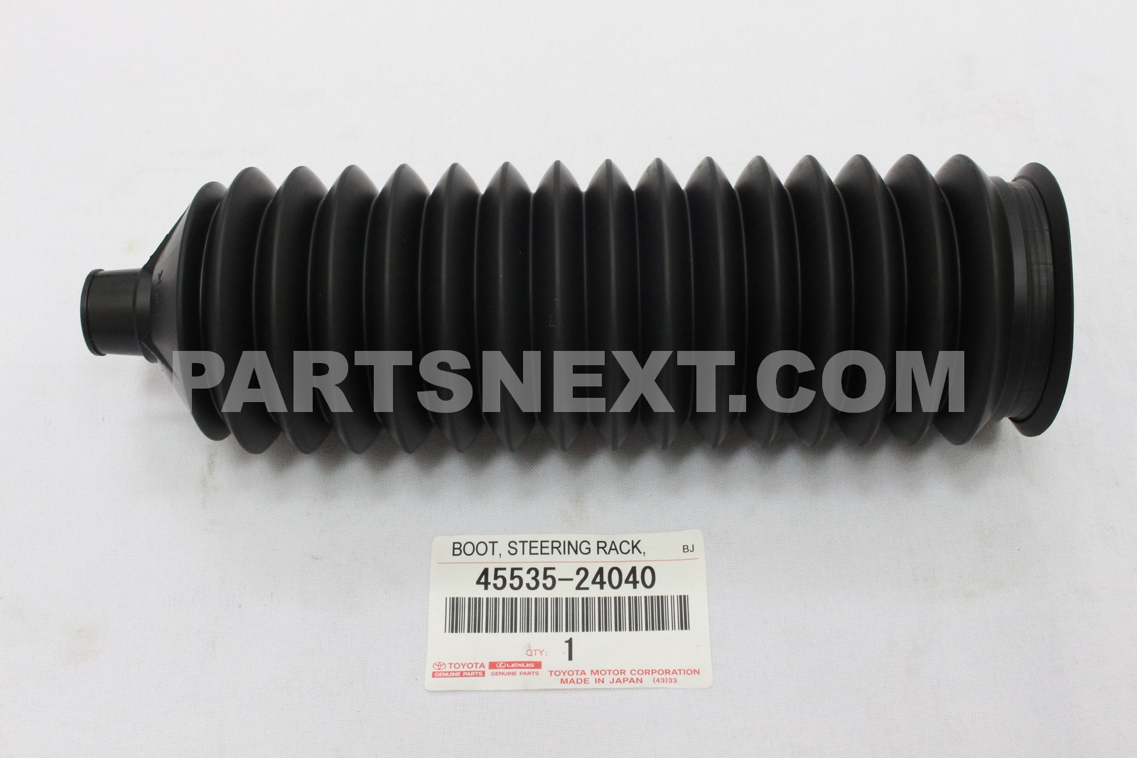 Toyota :: 45535-24040 BOOT, STEERING RACK, NO.2