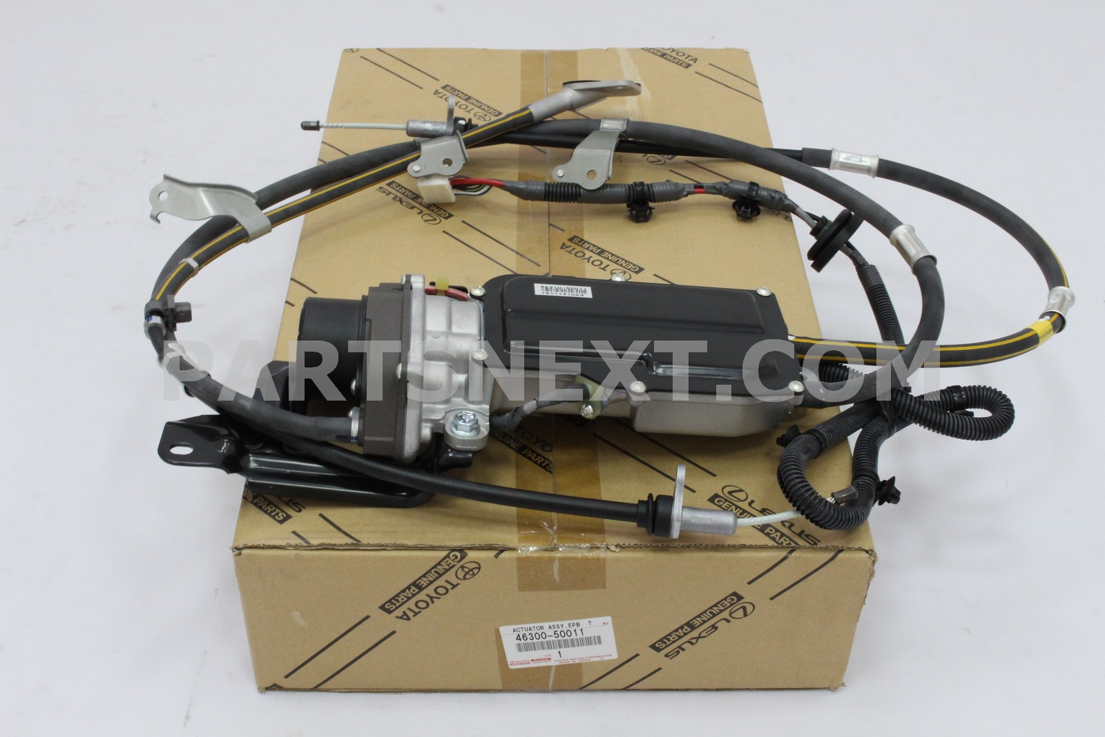 Toyota :: 46300-50011 ACTUATOR ASSY, PARKING BRAKE W/BRACKET