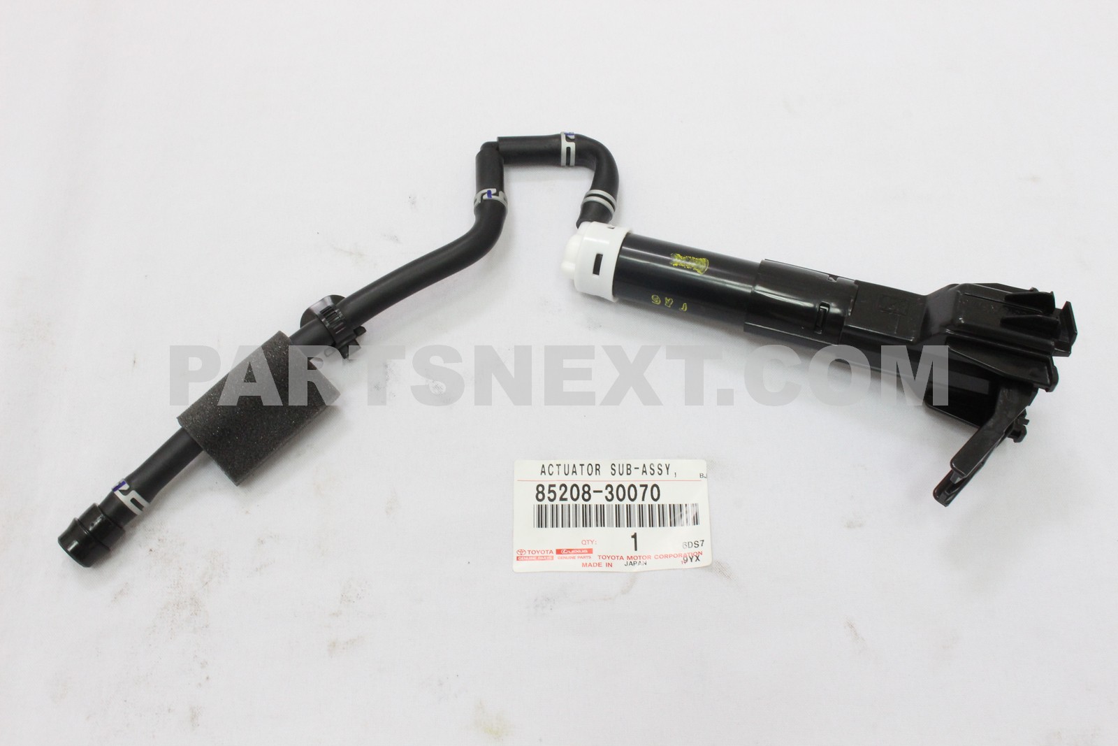Toyota :: 85208-30070 ACTUATOR SUB-ASSY, HEADLAMP WASHER, LH