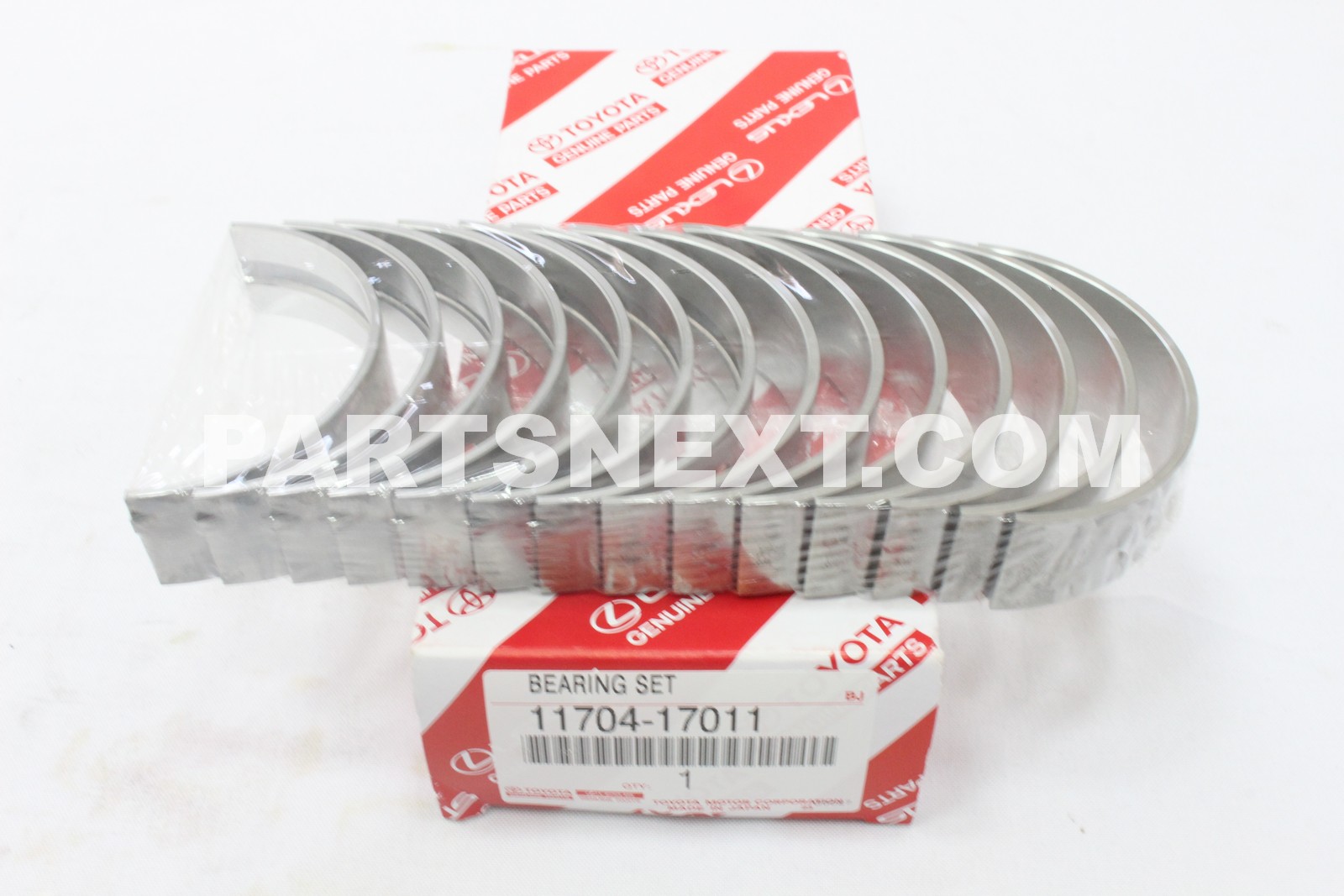 Toyota :: 11704-17011 BEARING SET, CRANKSHAFT