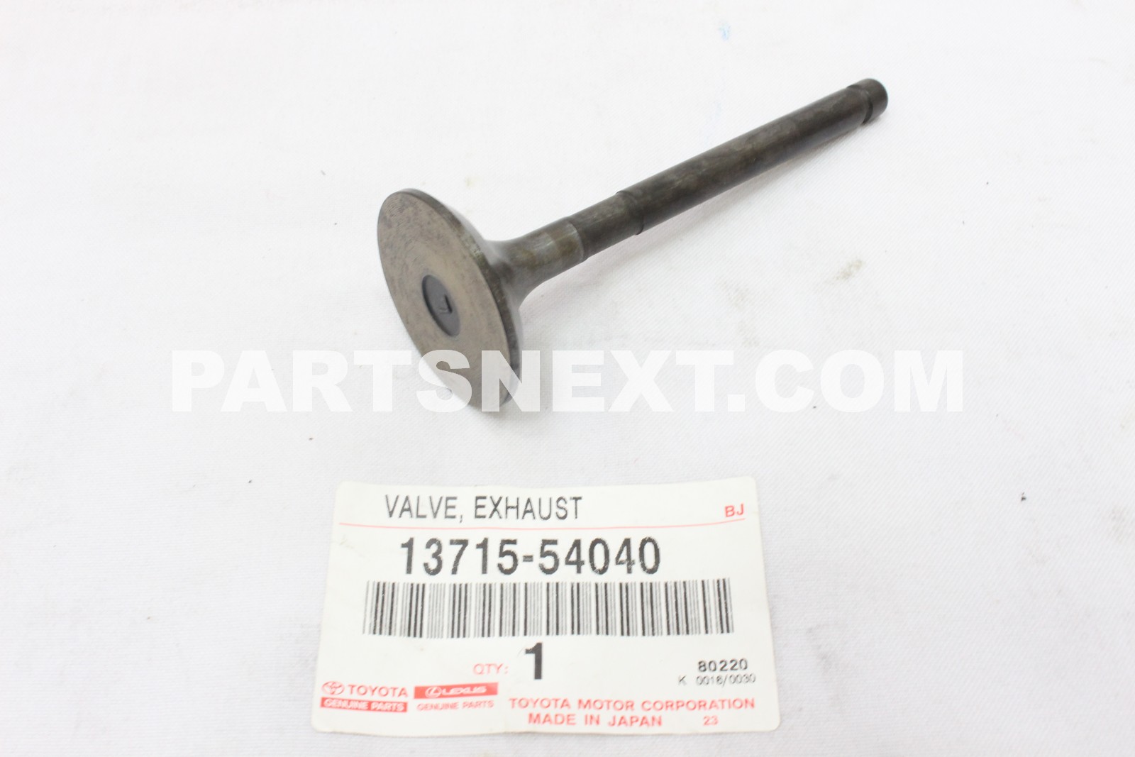Toyota :: 13715-54040 VALVE, EXHAUST