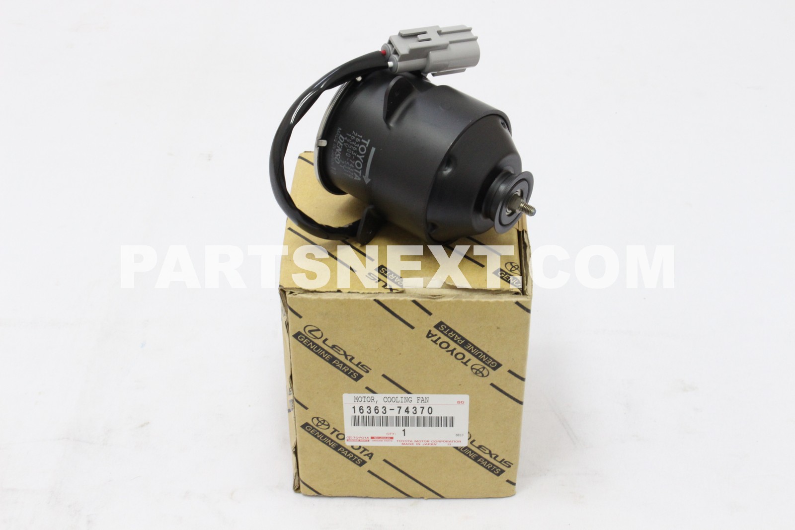 Toyota :: 16363-74370 MOTOR, COOLING FAN, NO.2