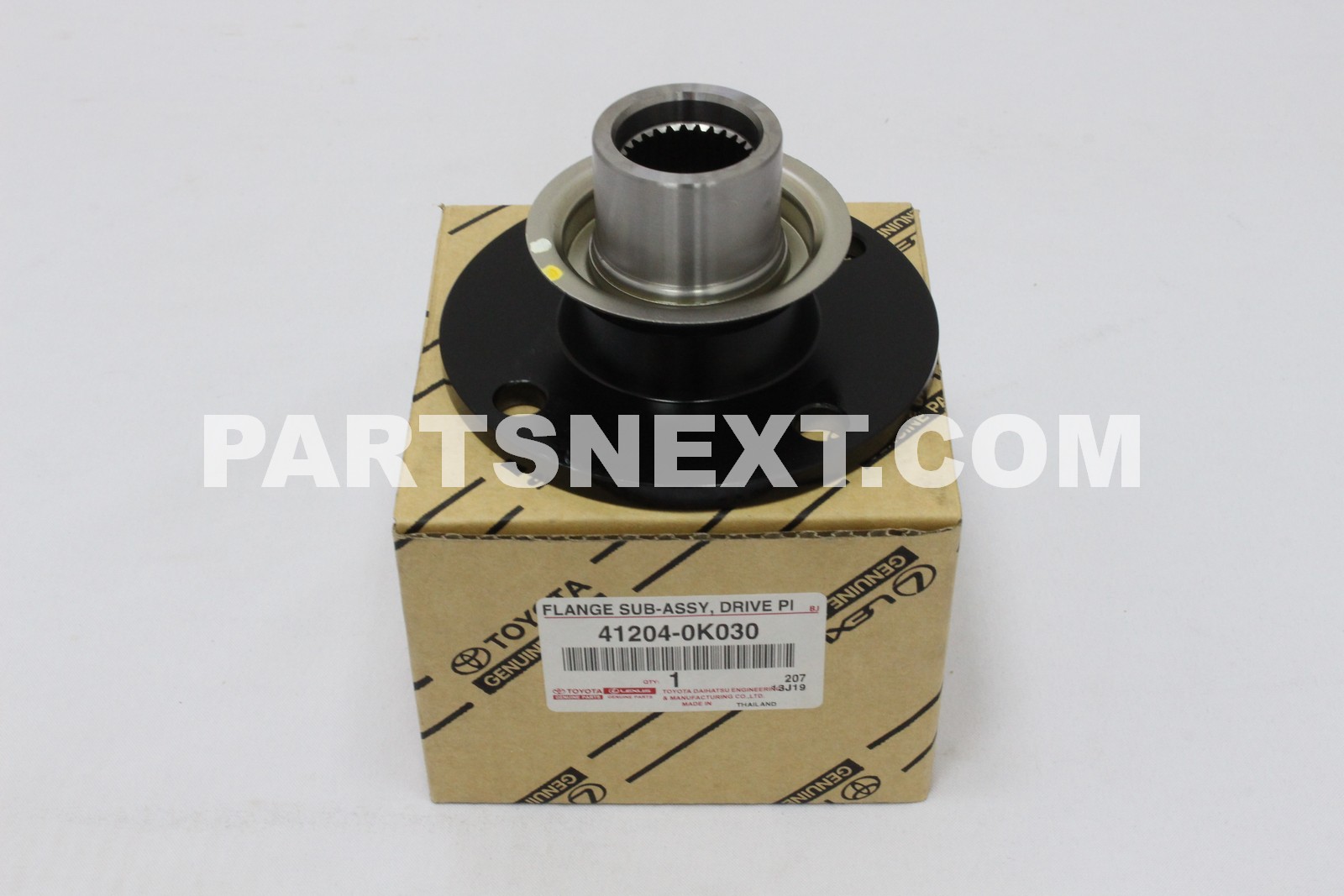 Toyota :: 41204-0K030 FLANGE SUB-ASSY, FRONT DRIVE PINION COMPANION, FRONT