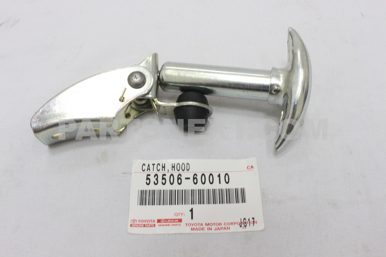 Toyota :: 53506-60010 CATCH SUB-ASSY, HOOD