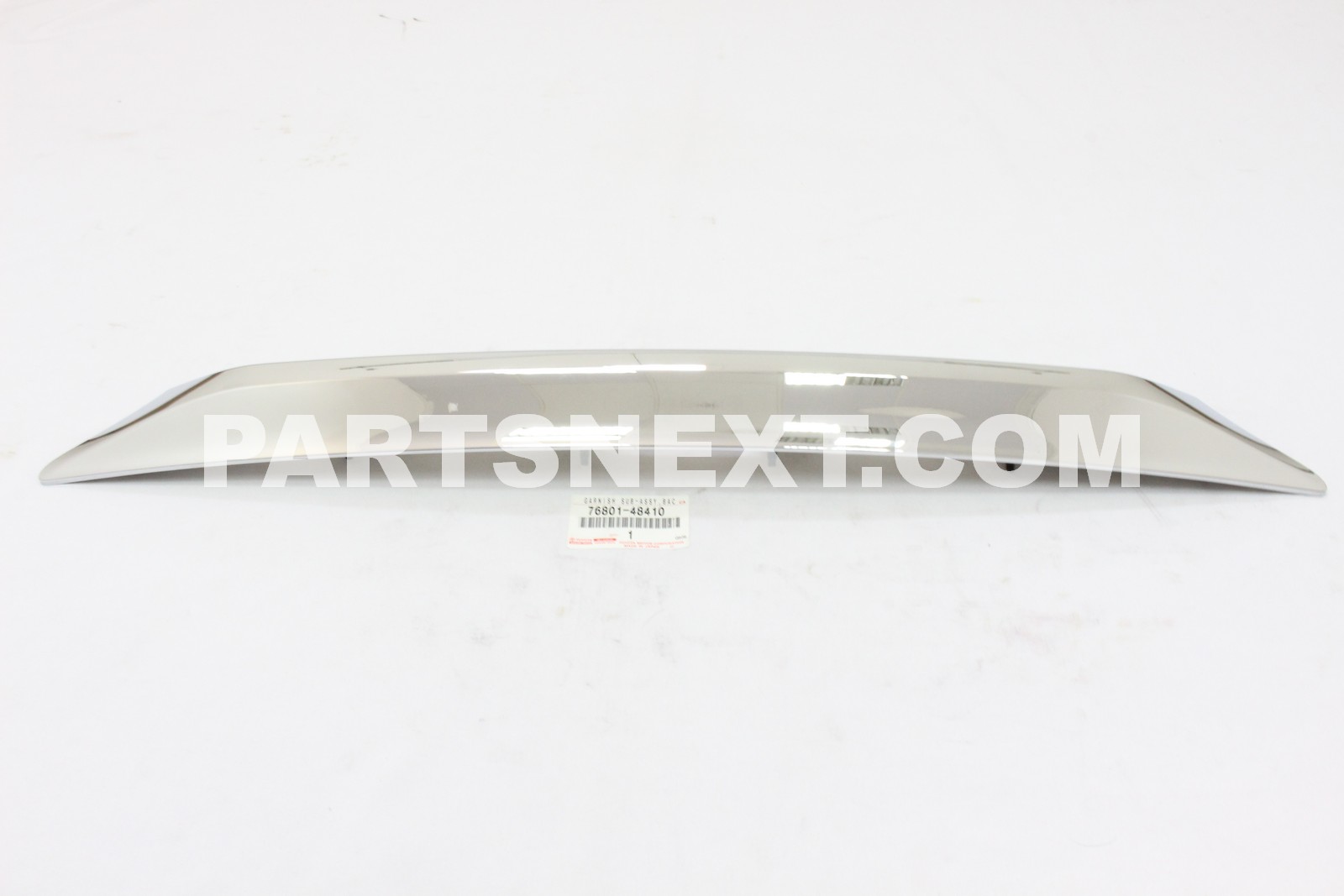 Toyota :: 76801-48410 GARNISH SUB-ASSY, BACK DOOR, OUTSIDE